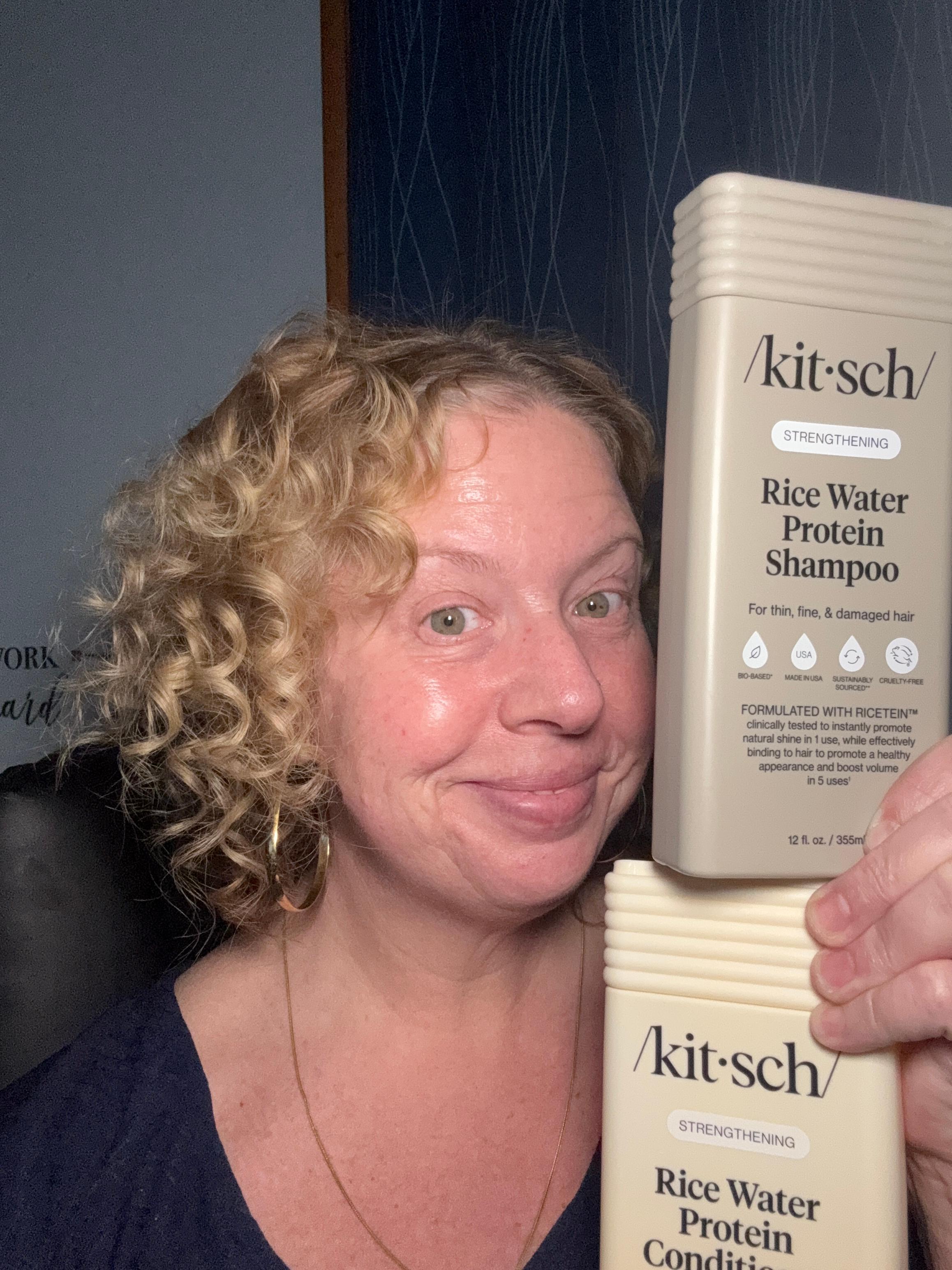 Watch Kitsch shampoo and conditioner my positive experience on Amazon Live