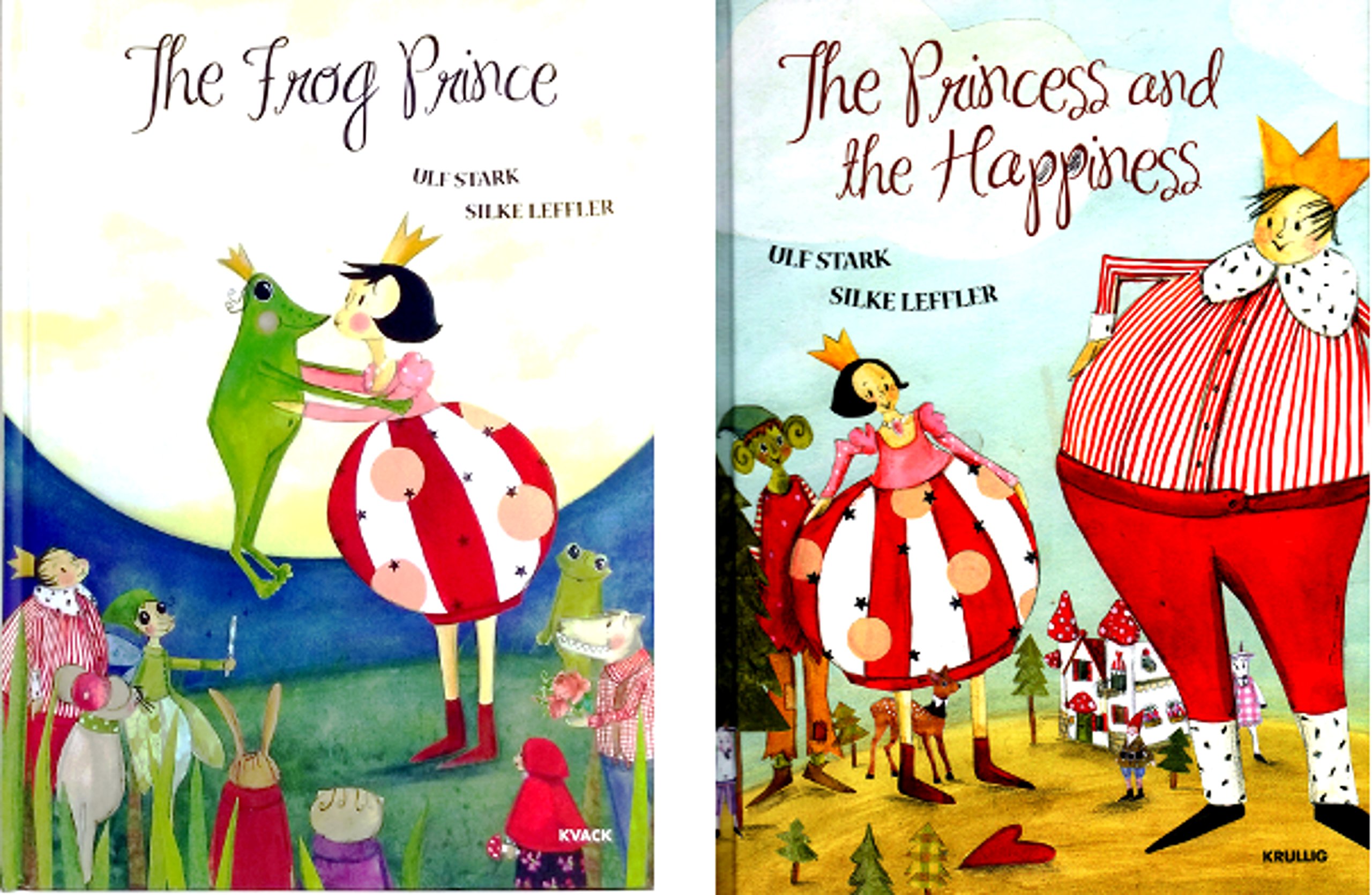 Ulf Stark & Silke Leffler Set of 2 books: The Frog Prince, The Princess ...