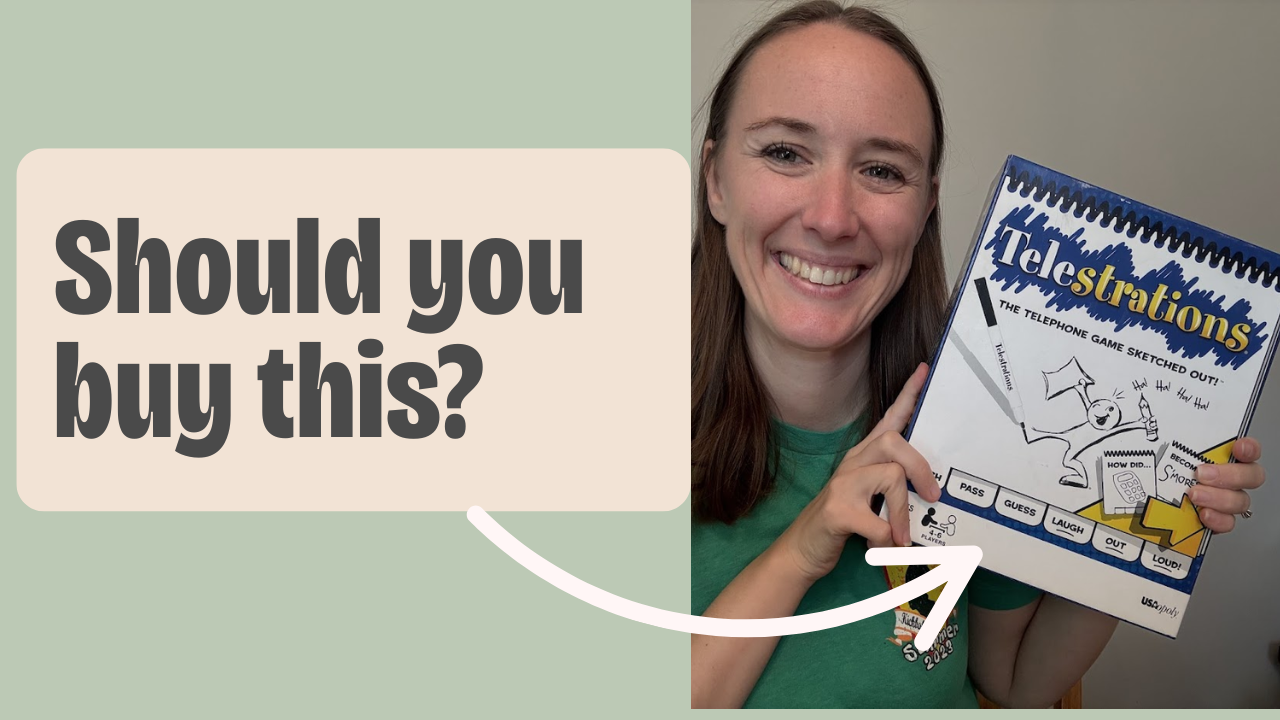 Watch Telestrations is an easy fun family friendly game, see why on ...