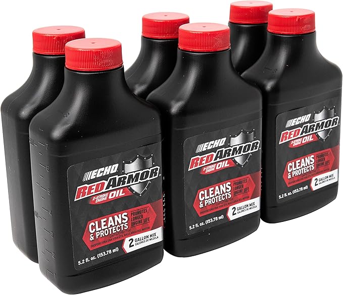 Amazon.com: Echo Products 6550002 Red Armor Oil Mix 2-Cycle2-Stroke ...