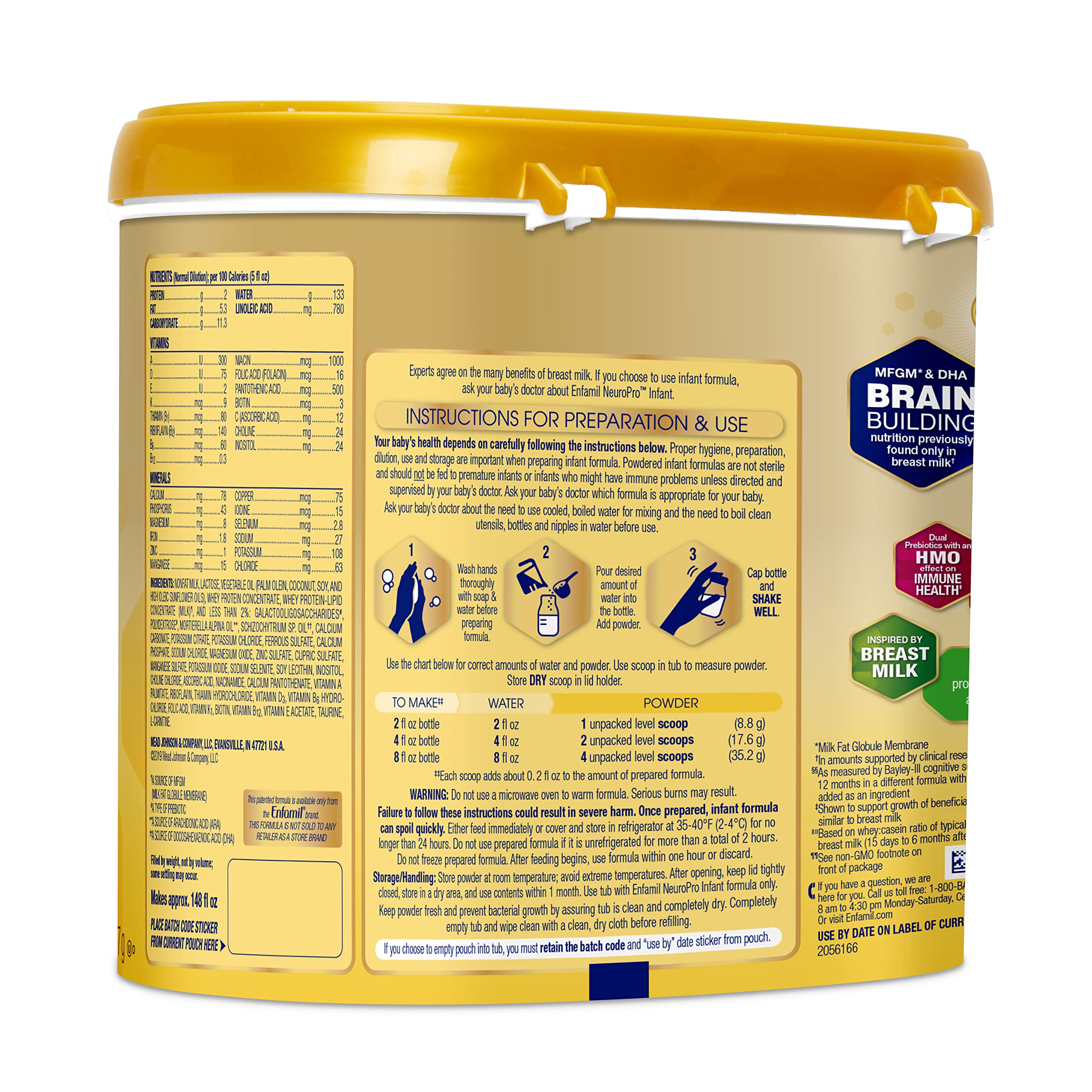 Enfamil NeuroPro Baby Formula...B07964CLR5 | Encarguelo.com