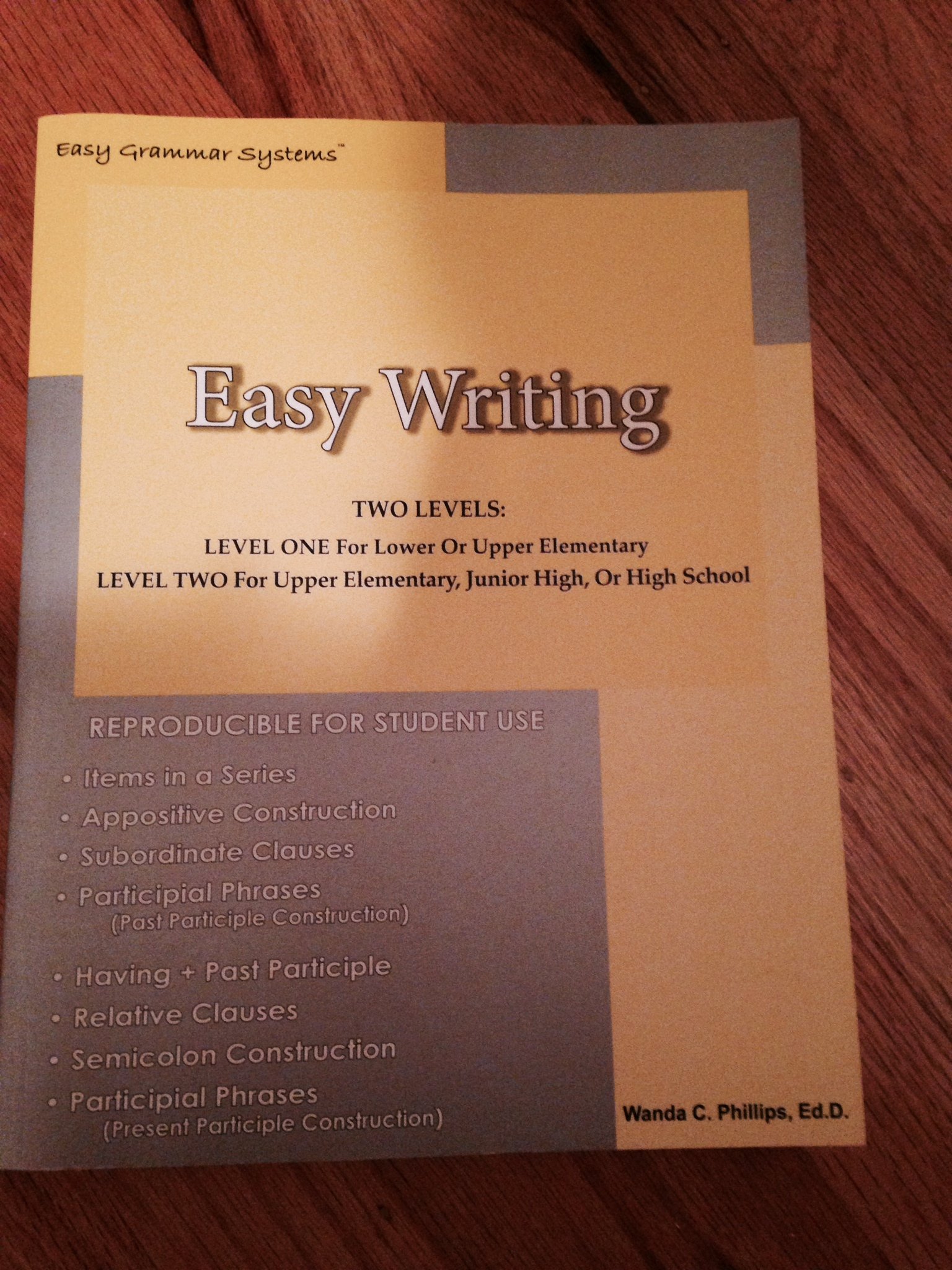 Easy Writing Teaching Students How to Write Complex Sentence Structures ...