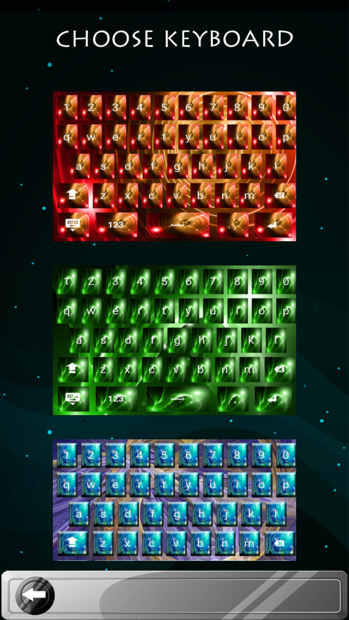 Luminous Keyboards - App on Amazon Appstore
