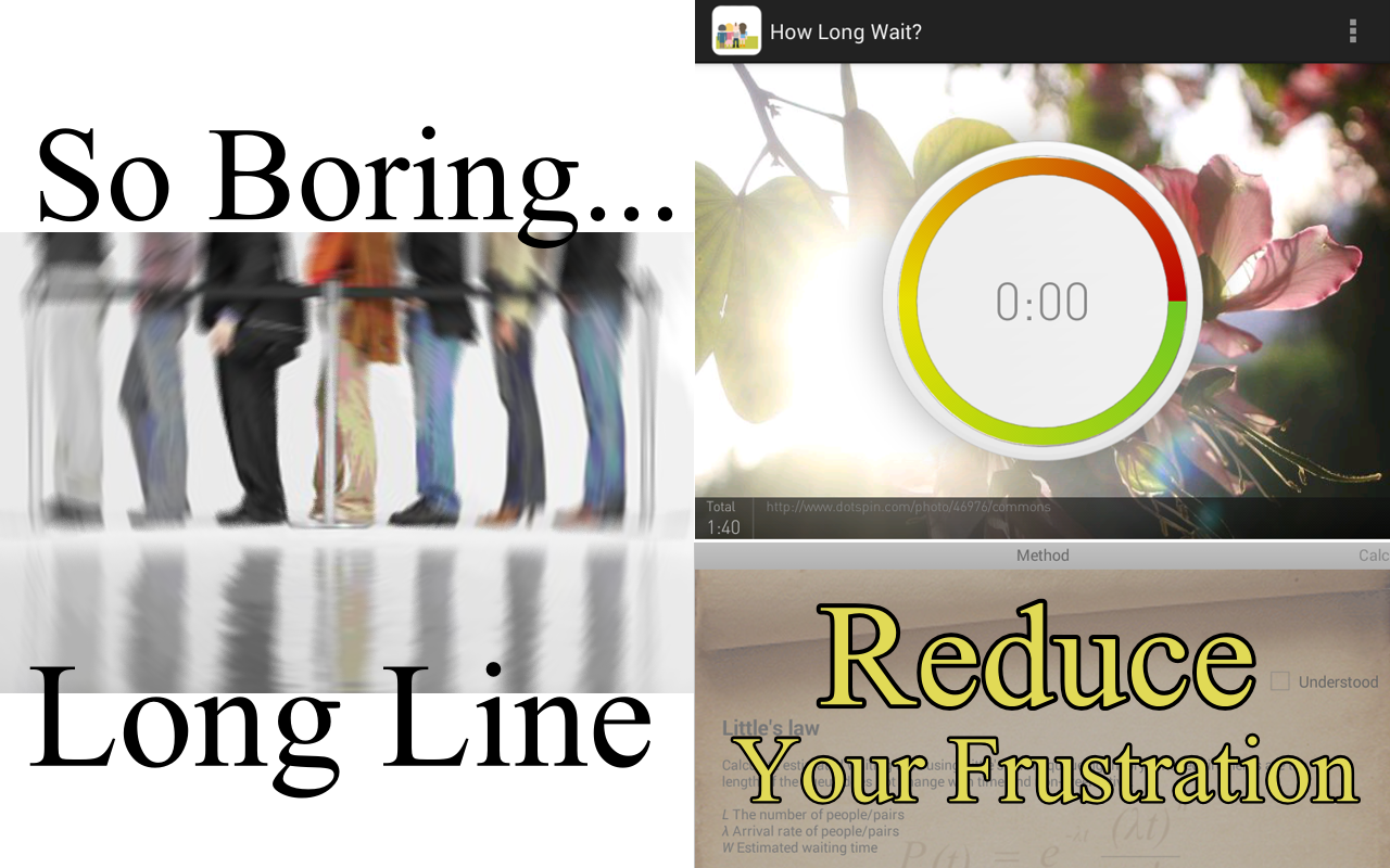 How Long Wait? Calculate Estimate Waiting Time - Aplicativo na Amazon ...