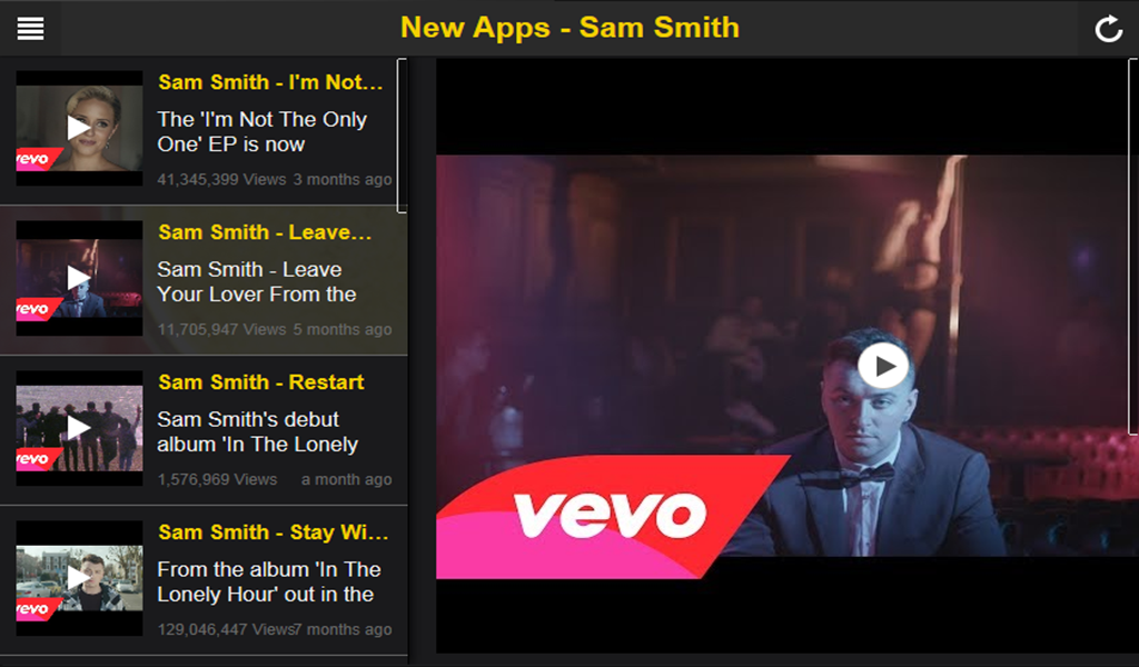 New Apps - Sam Smith - App on Amazon Appstore