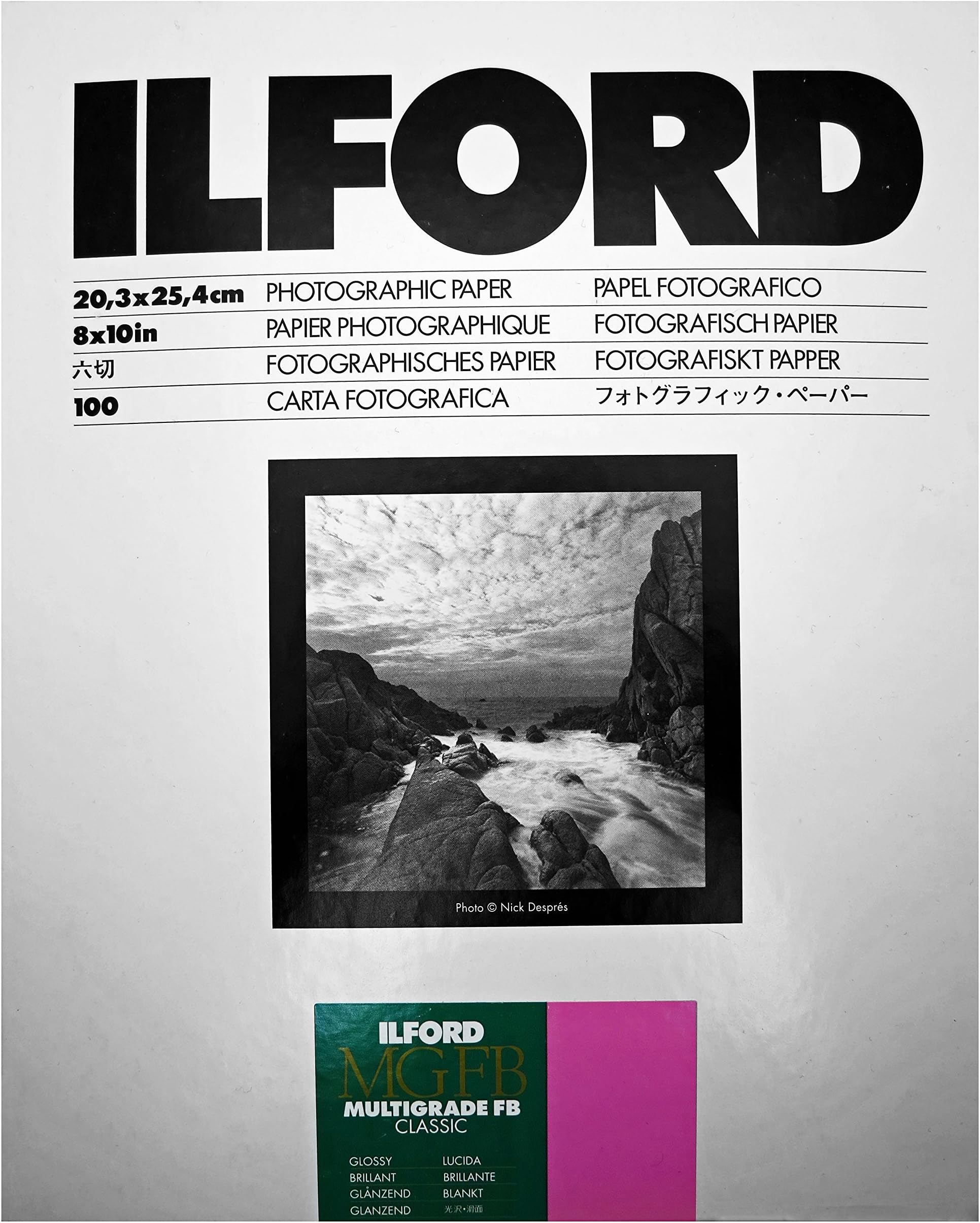 Amazon.com: Ilford Multigrade IV FB Fiber Based VC Variable Contrast ...