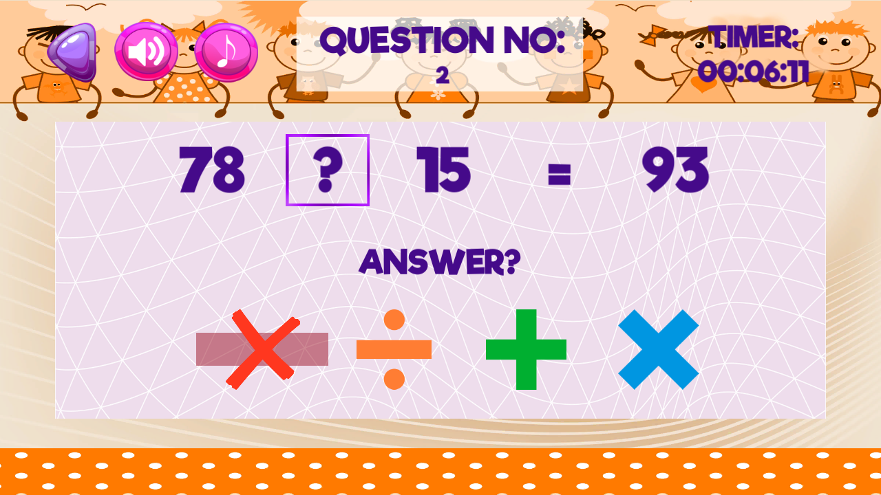 Cool Kids Math Games - App on Amazon Appstore