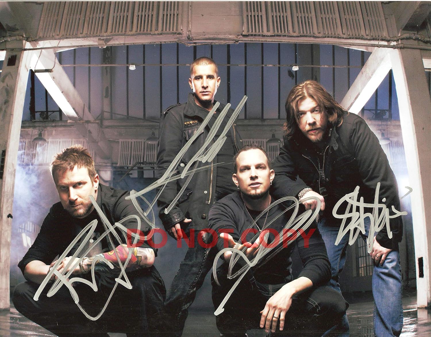 Creed band Scott Stapp reprint signed 8x10" photo #1 RP at Amazon's ...
