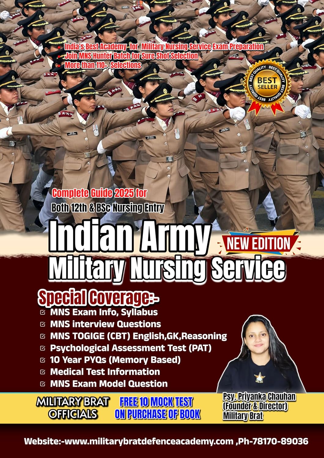 Amazon.in: Buy Indian Army Military Nursing Service Guide Book, MNS ...