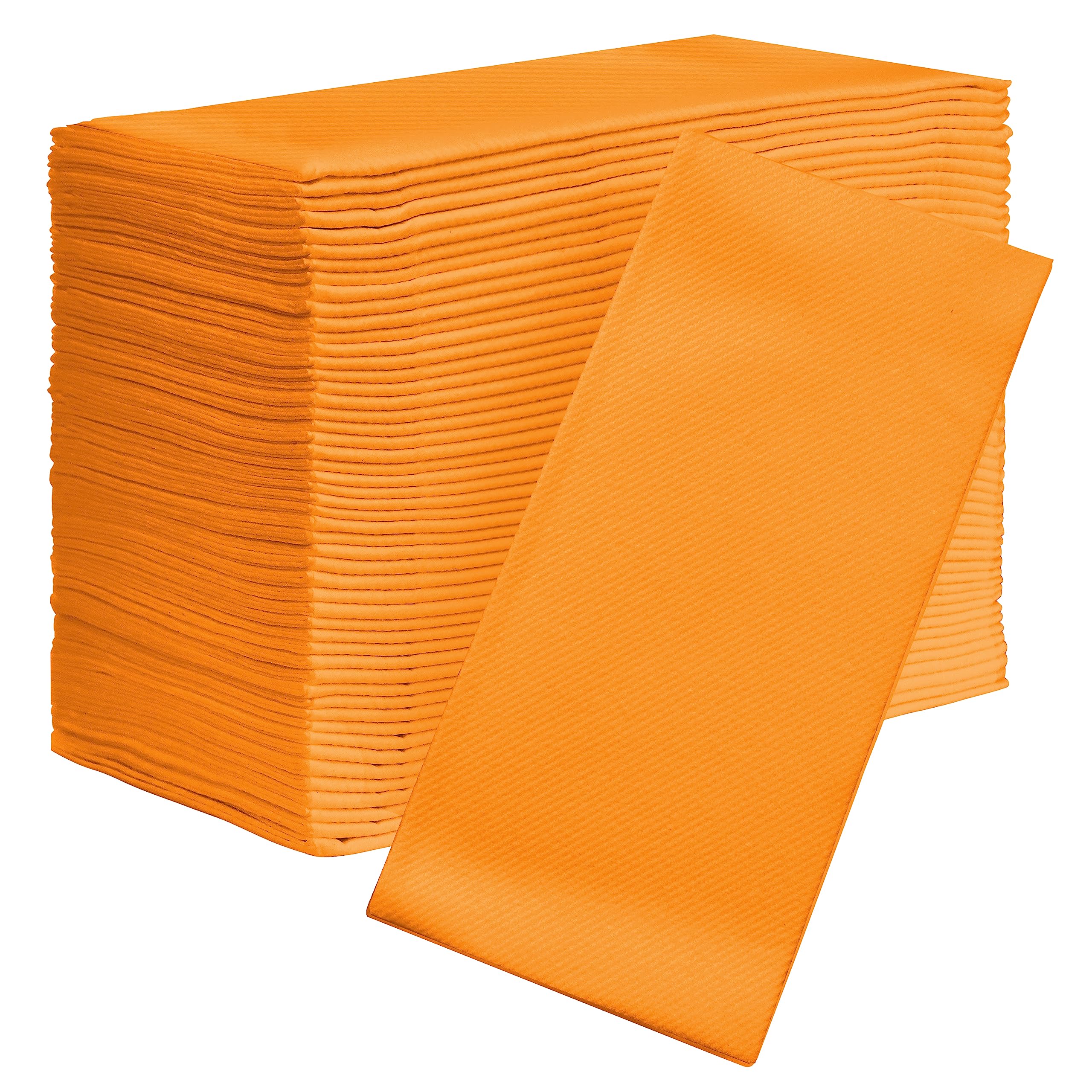 Amazon.com: AH AMERICAN HOMESTEAD Orange Napkins - Disposable Paper ...
