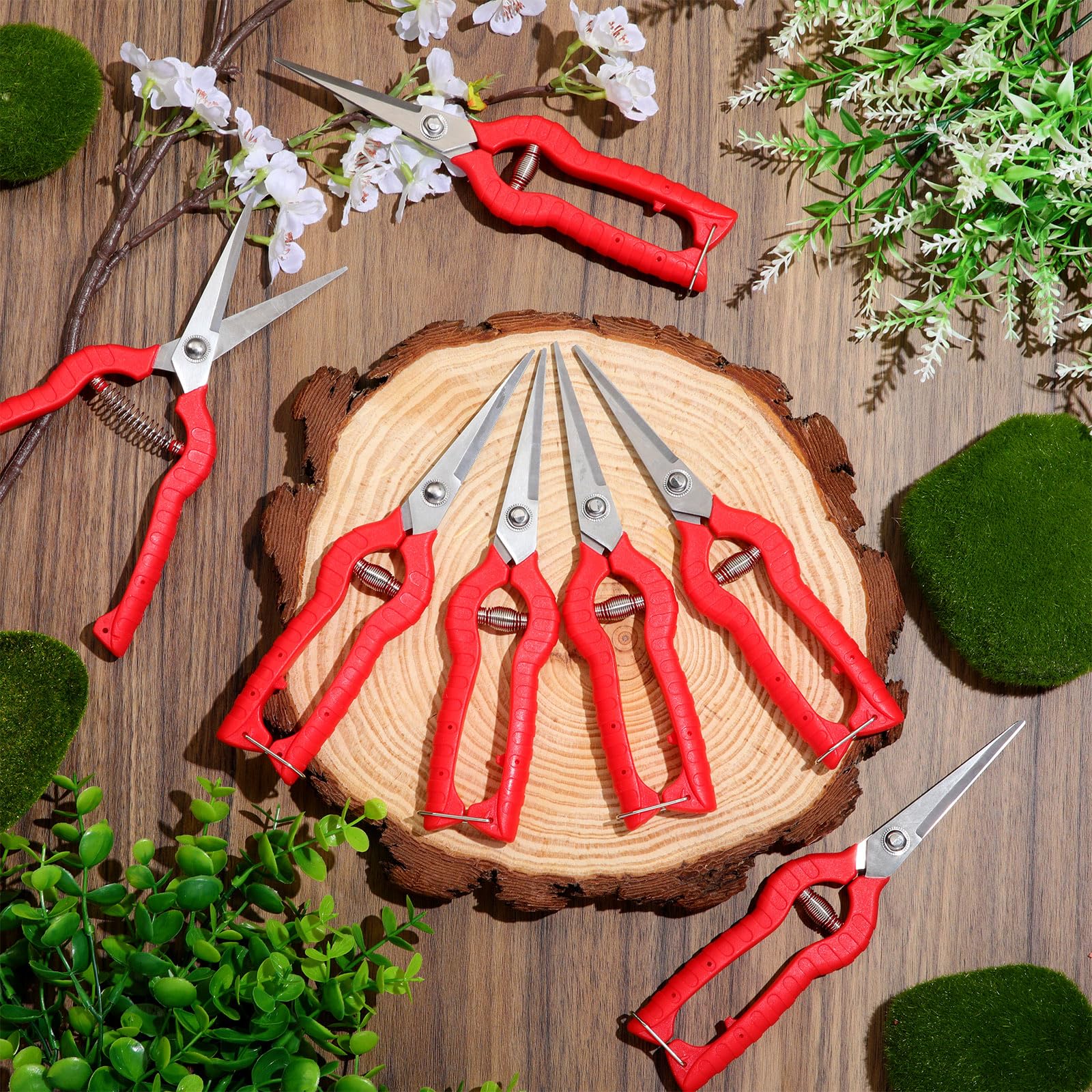 Snapklik.com : Lasnten 12 Pcs Needle Nose Pruner Bulk 8.3"" Extra Long ...