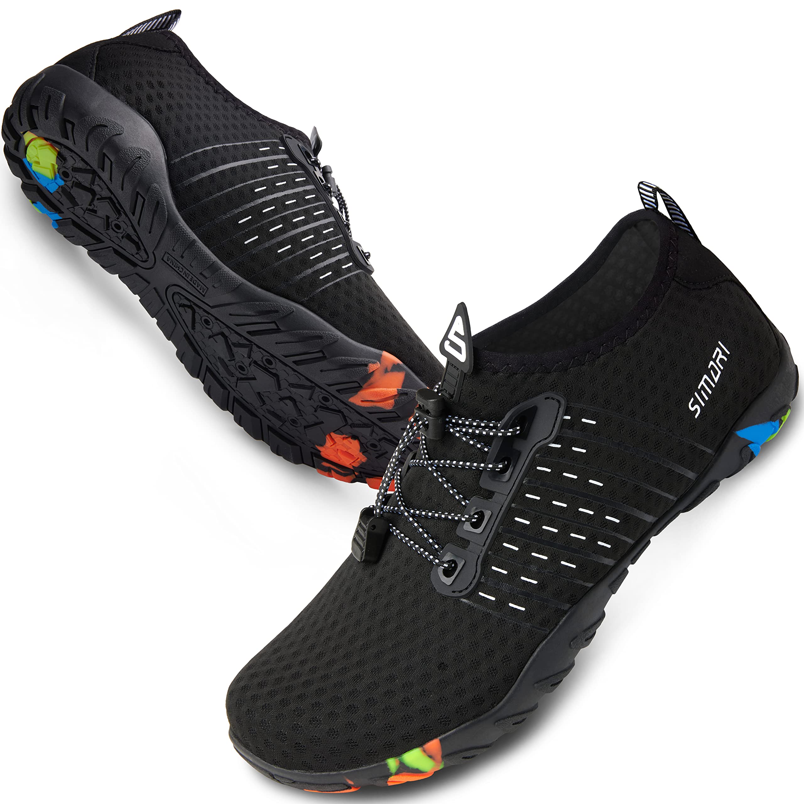 SIMARI Water Shoes Womens Mens Swim Beach Pool Aqua Sports Quick Dry ...