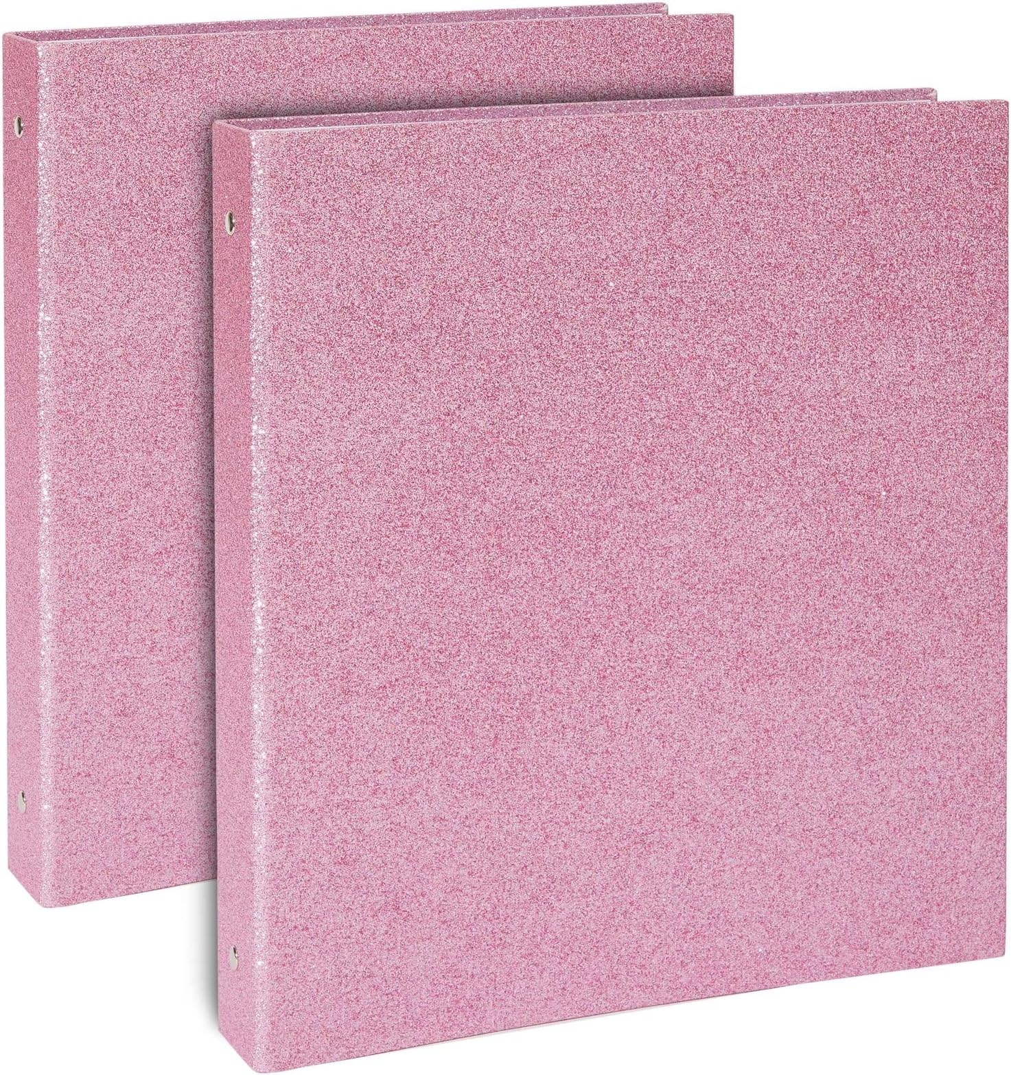 Amazon.com : Paper Junkie Light Pink 3 Ring Binder with 1.5 Inch Rings ...