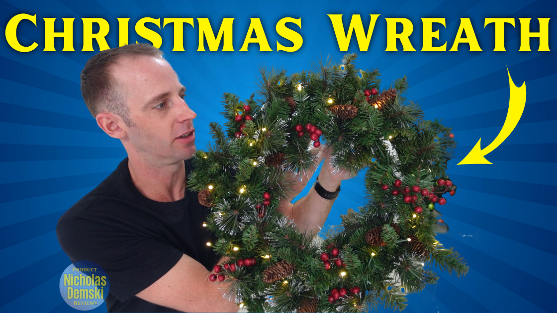 Watch UNBOXING and DEMO& National Tree Company Christmas Wreath! on ...