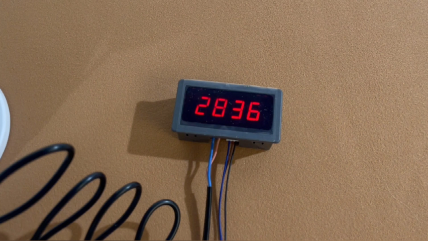 Snapklik.com : Digital LED Tachometer, Icstation RPM Speed Meter AC ...