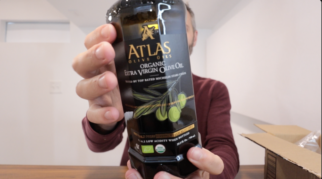 Watch Taste Test& Atlas Cold Press Extra Virgin Olive Oil on Amazon Live