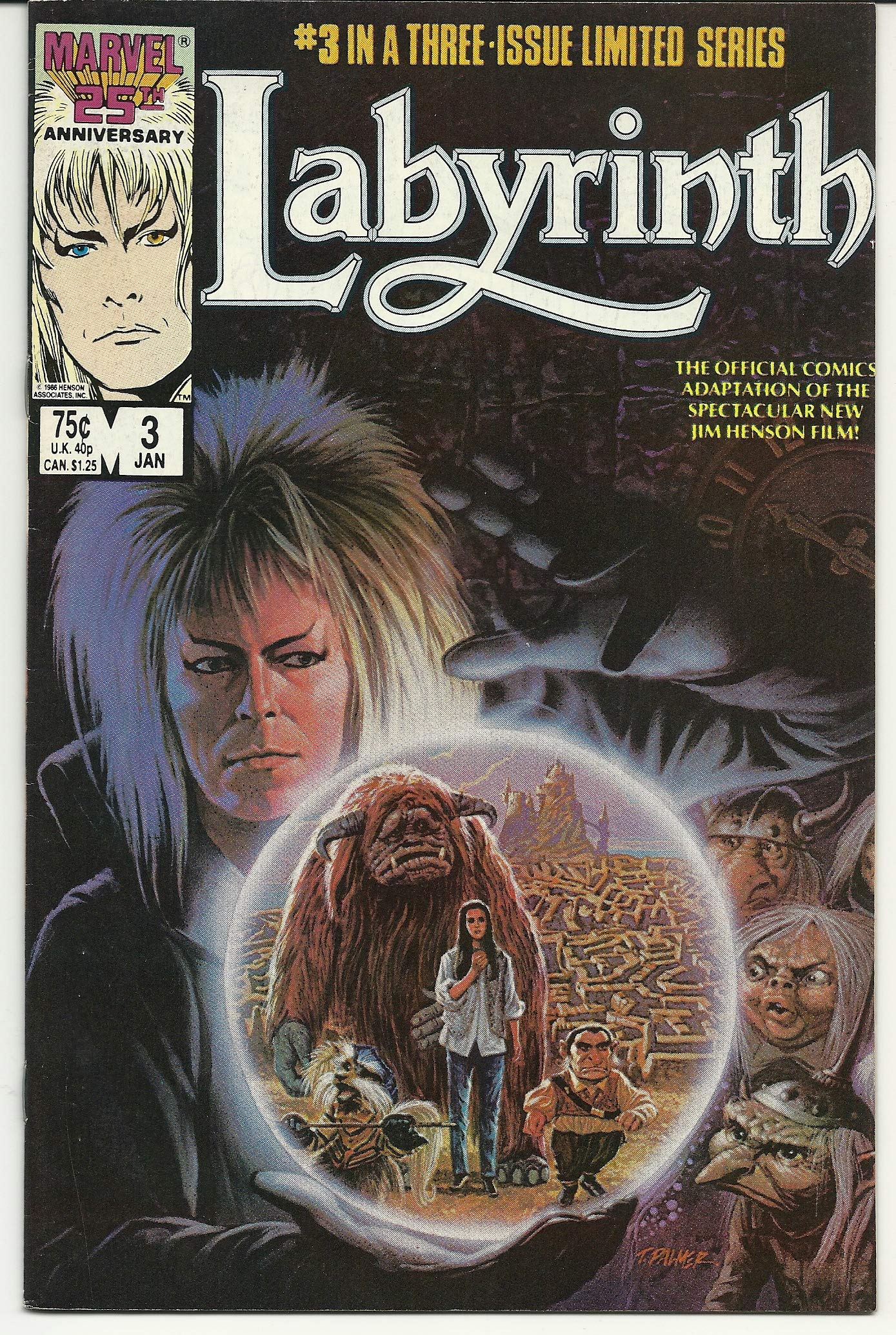 Amazon.com: LABYRINTH: OFFICIAL COMIC BOOK ADAPTATION #3 (Labyrinth ...