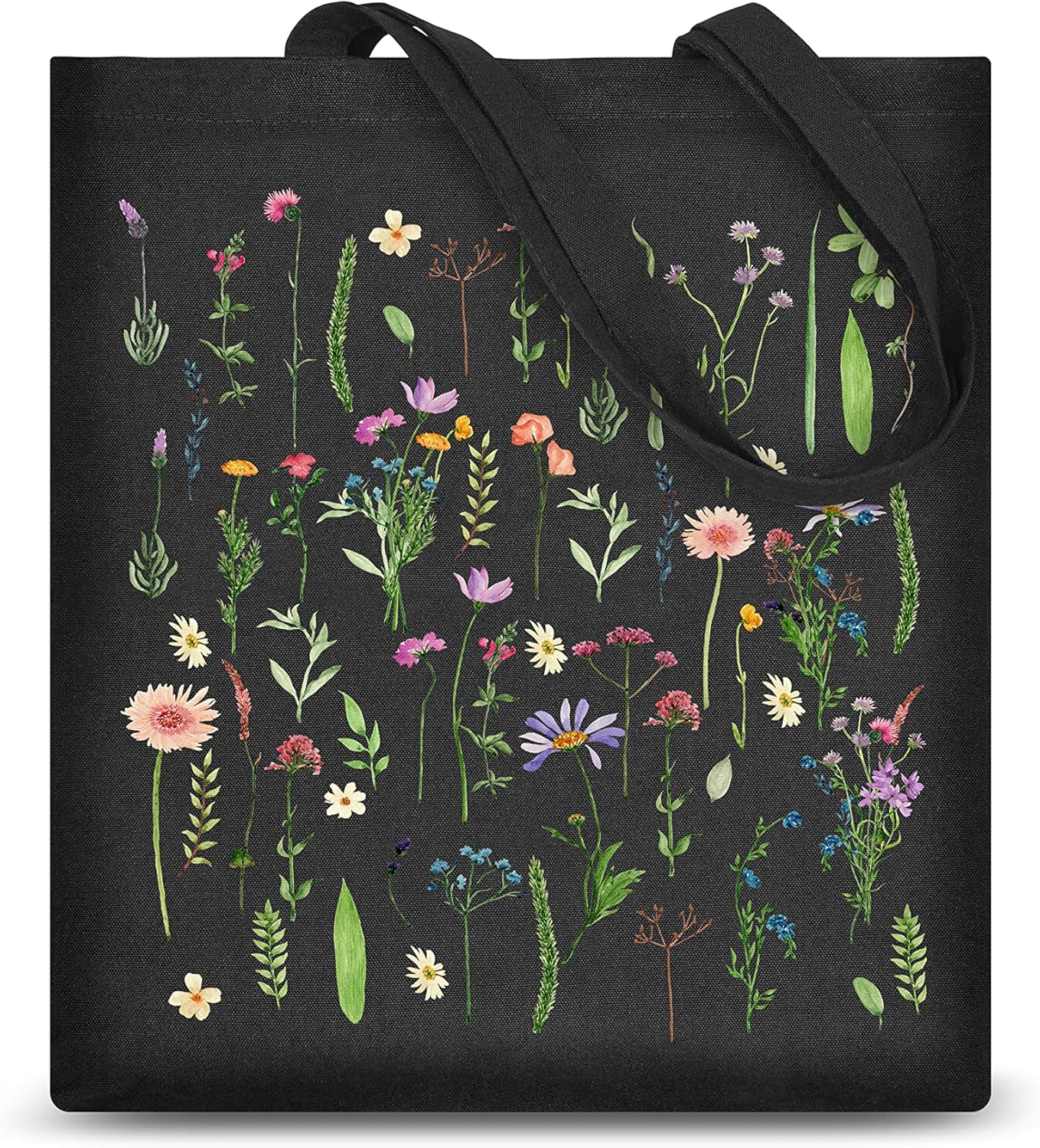 Amazon.com: AUSVKAI Cute Canvas Tote Bag Aesthetic For Women College ...