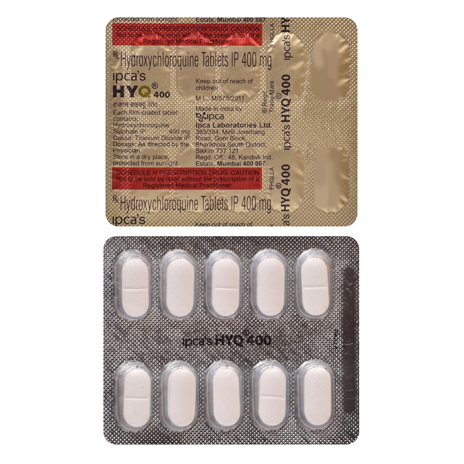 HYQ 400 - Strip of 10 Tablets : Amazon.in: Health & Personal Care