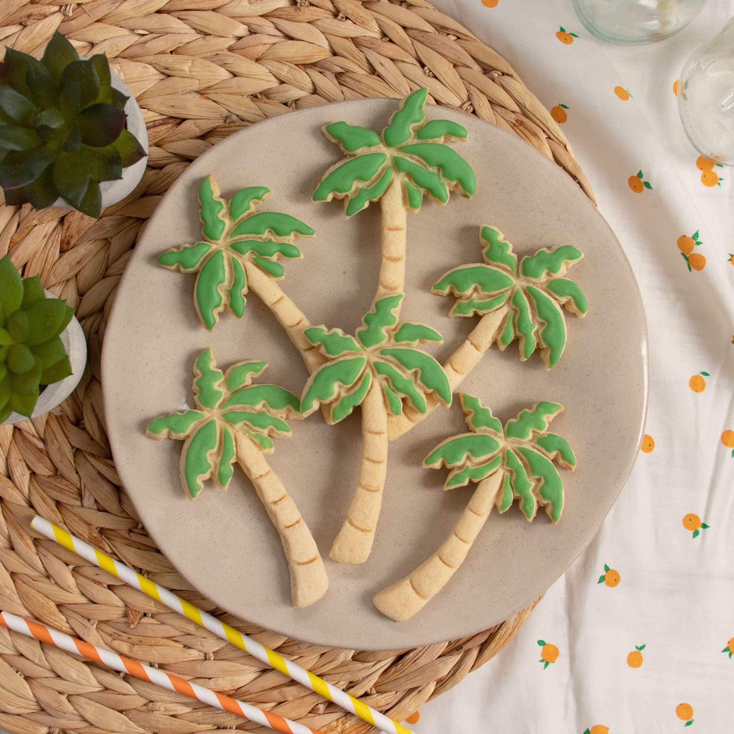 Palm Tree Sugar Cookies