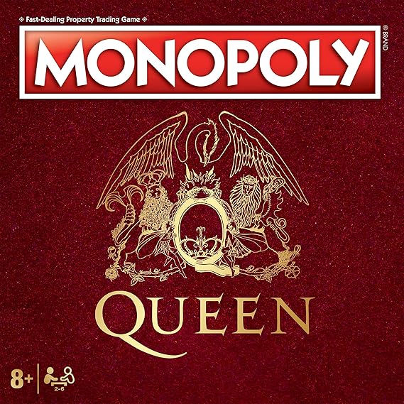 Amazon.com: Monopoly Queen | Collectible Monopoly Game Featuring ...