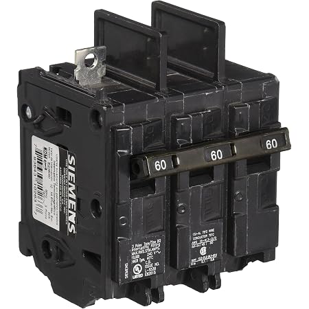 Siemens BQ3B100 100-Amp Three Pole 240-Volt 10KAIC Breaker - Circuit ...