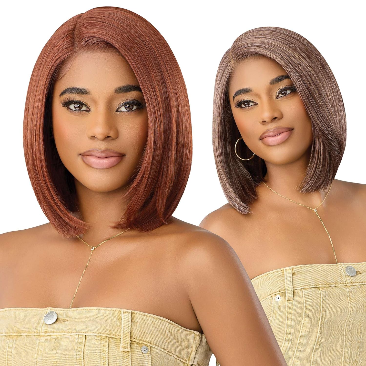 Amazon.com : Outre Lace Front Wig - Color Bomb - CB 105 (FF HONEY ...
