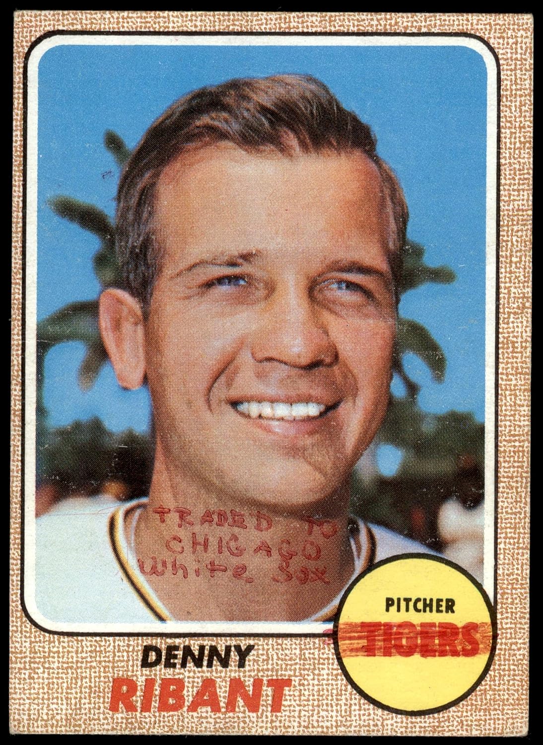 Amazon.com: 1968 Topps # 326 Dennis Ribant Detroit Tigers (Baseball ...