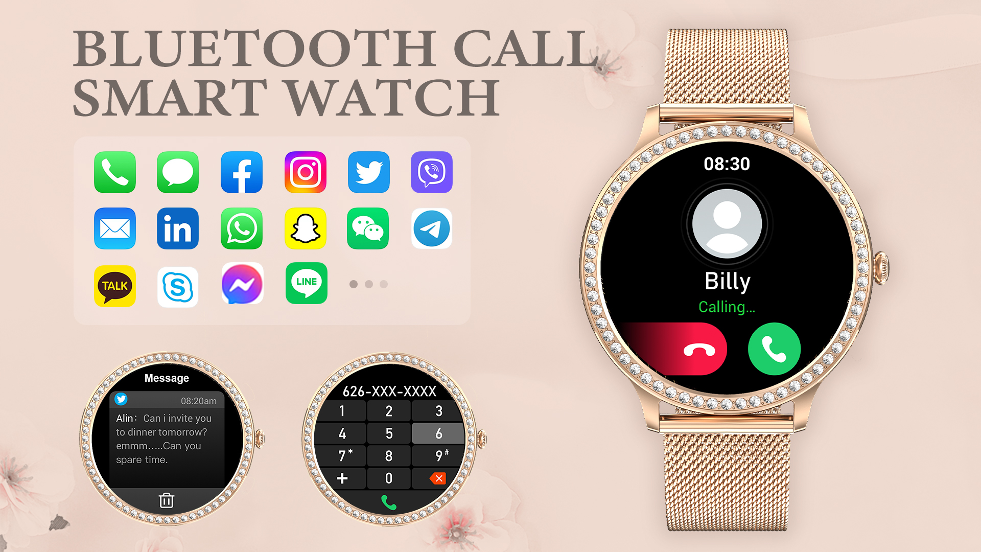 Watch Bluetooth Connection, The First Step to Use Smart Watch on Amazon ...