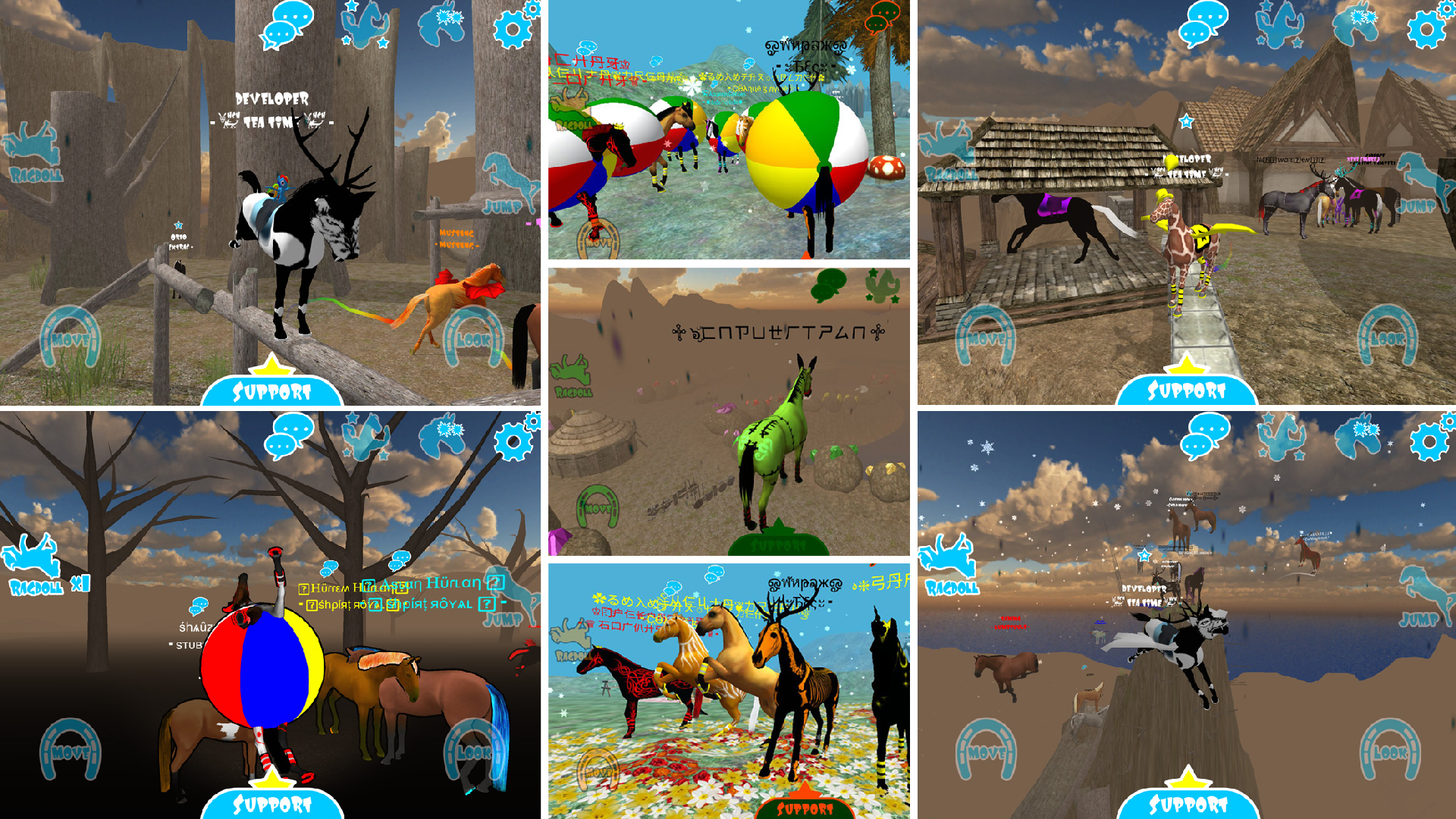 Hill Cliff Horse - Online Ragdoll Physics:Amazon.co.uk:Appstore for Android