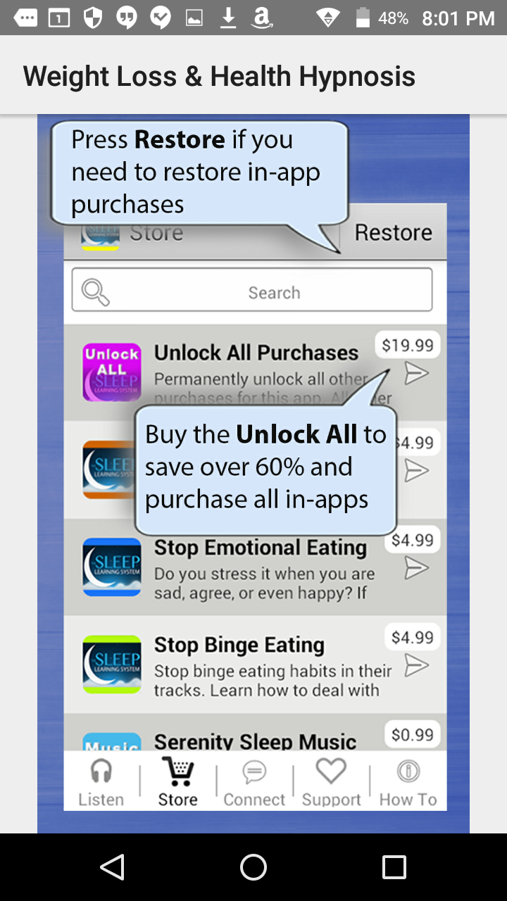 Bad Habit Buster FREE Hypnosis, Stop Bad Habits with the Sleep Learning System - App on Amazon ...