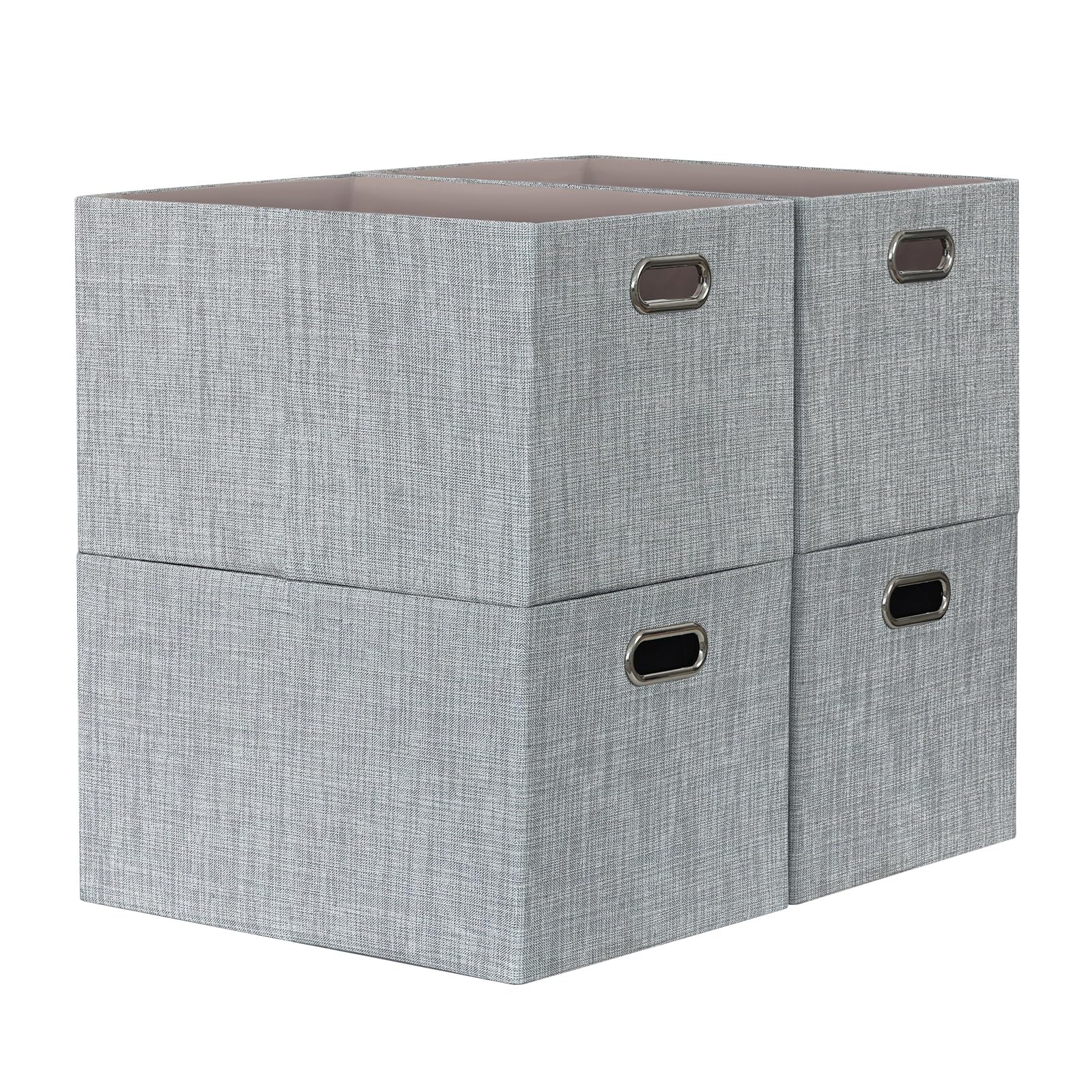Amazon.com: ORGMASTER Closet Organizers and Storage Bins, Linen Baskets ...