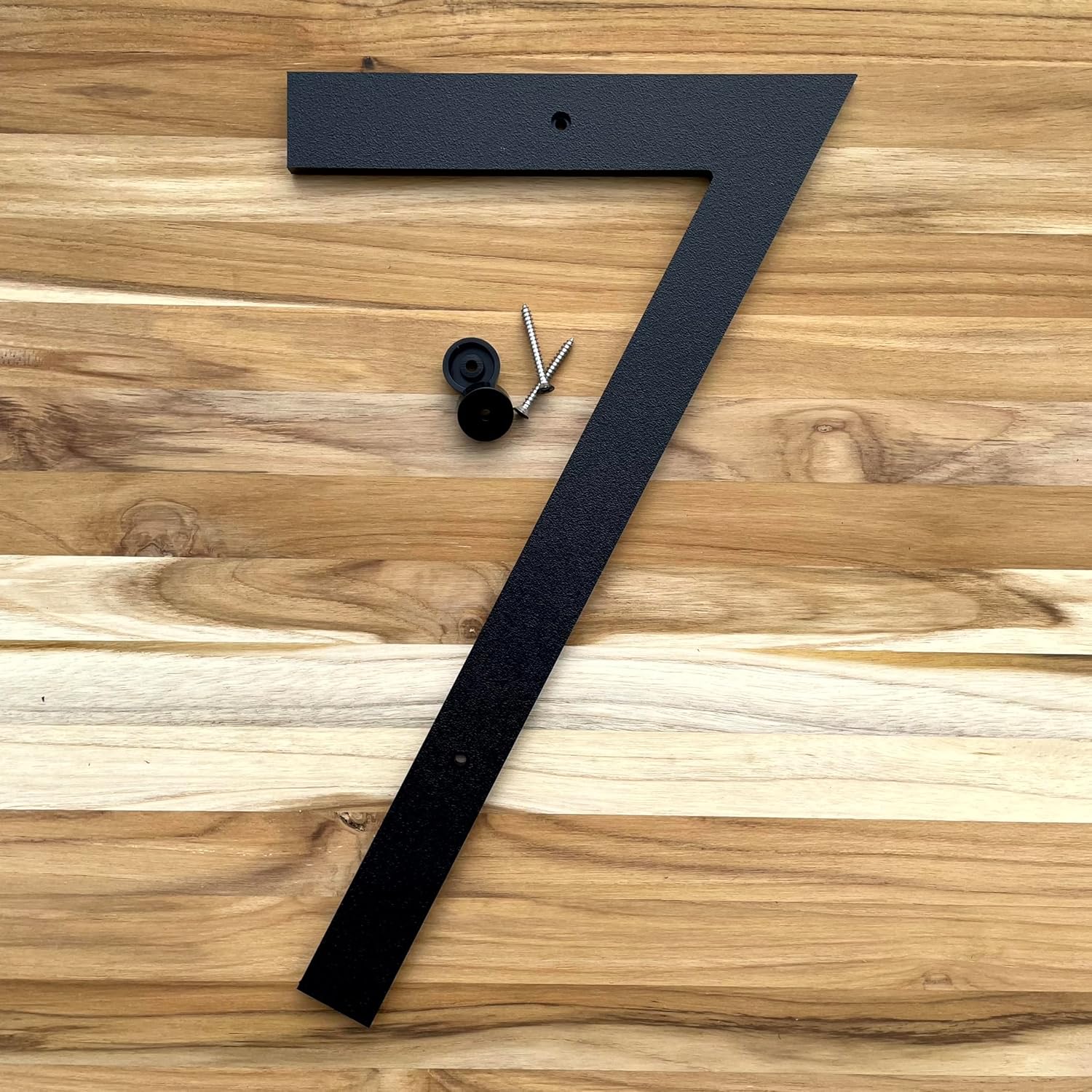 Amazon.com: 12 inch Large Modern House Numbers, black plastic with ...