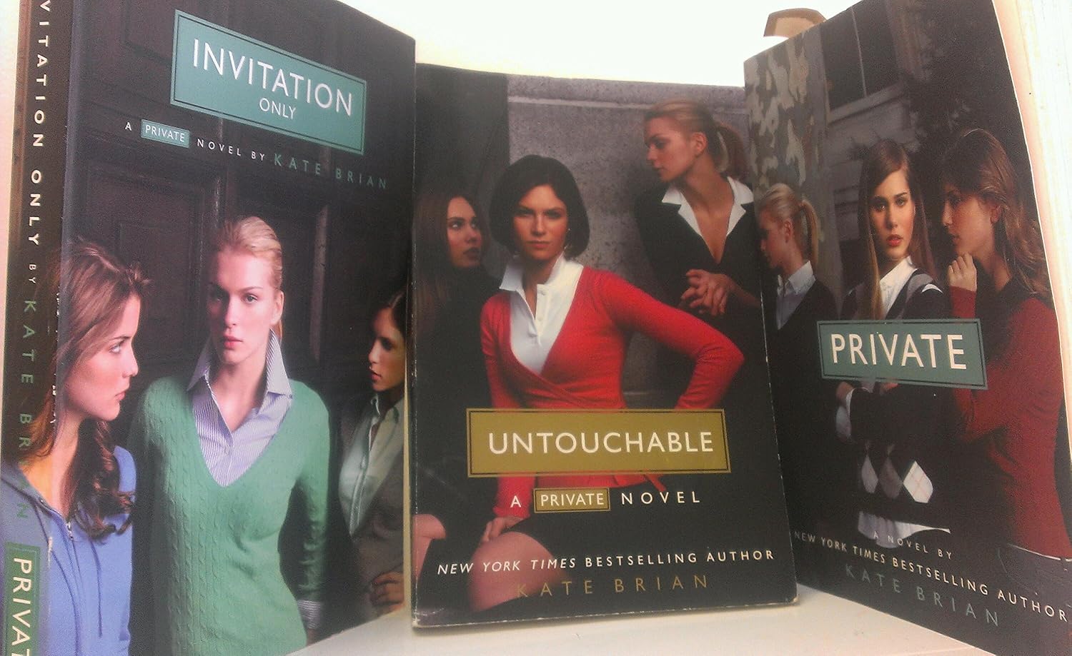 3 Volumes of PRIVATE Novels By Kate Brian: Private, Invitation Only ...