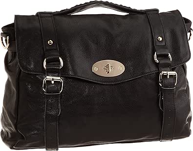 Amazon | [ピークスピーク] PEAKSPEAK 3WAYレザーショルダー Y-0190 BK (ブラック) | ショルダーバッグ