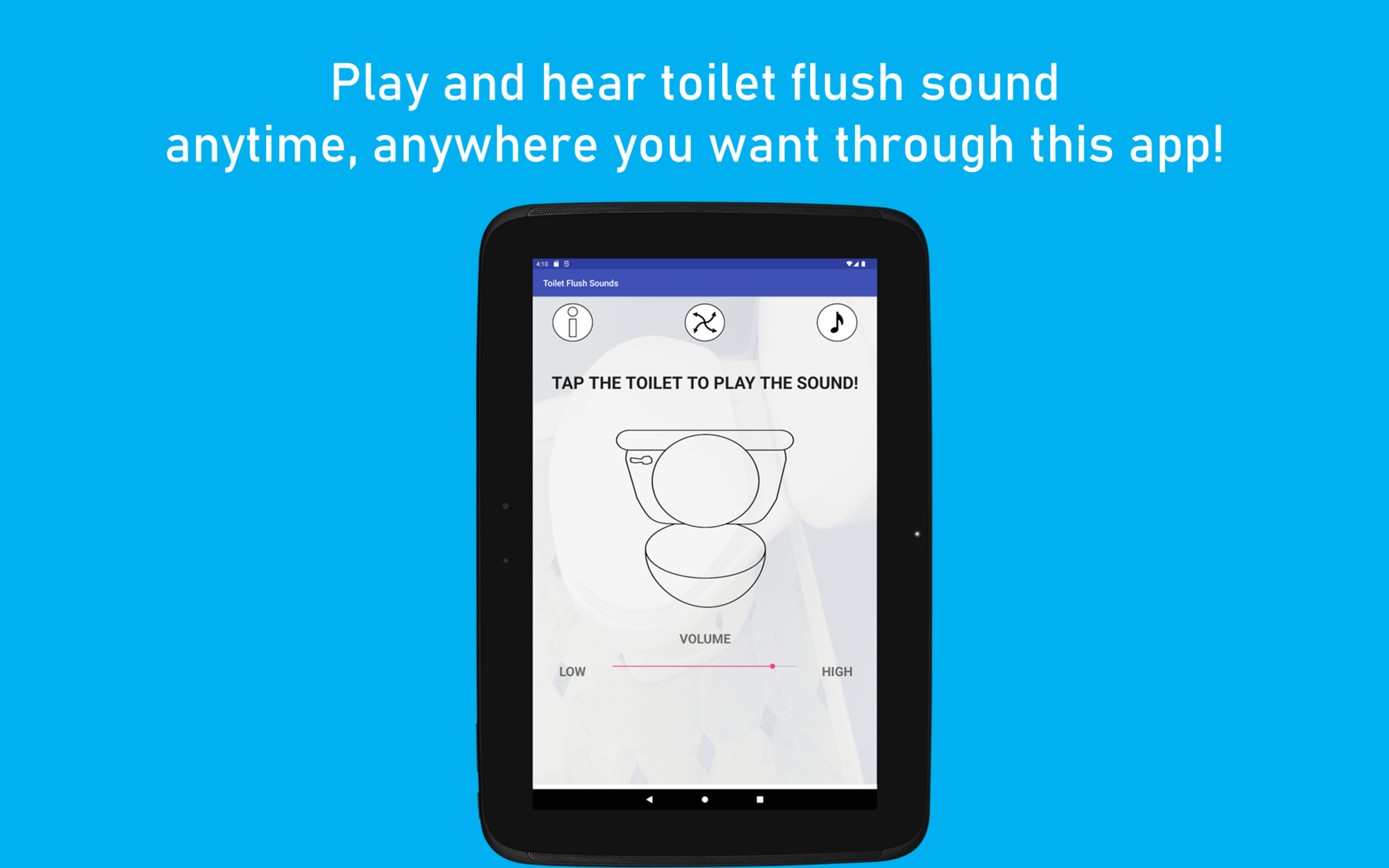 Toilet Flush Sounds - App on Amazon Appstore