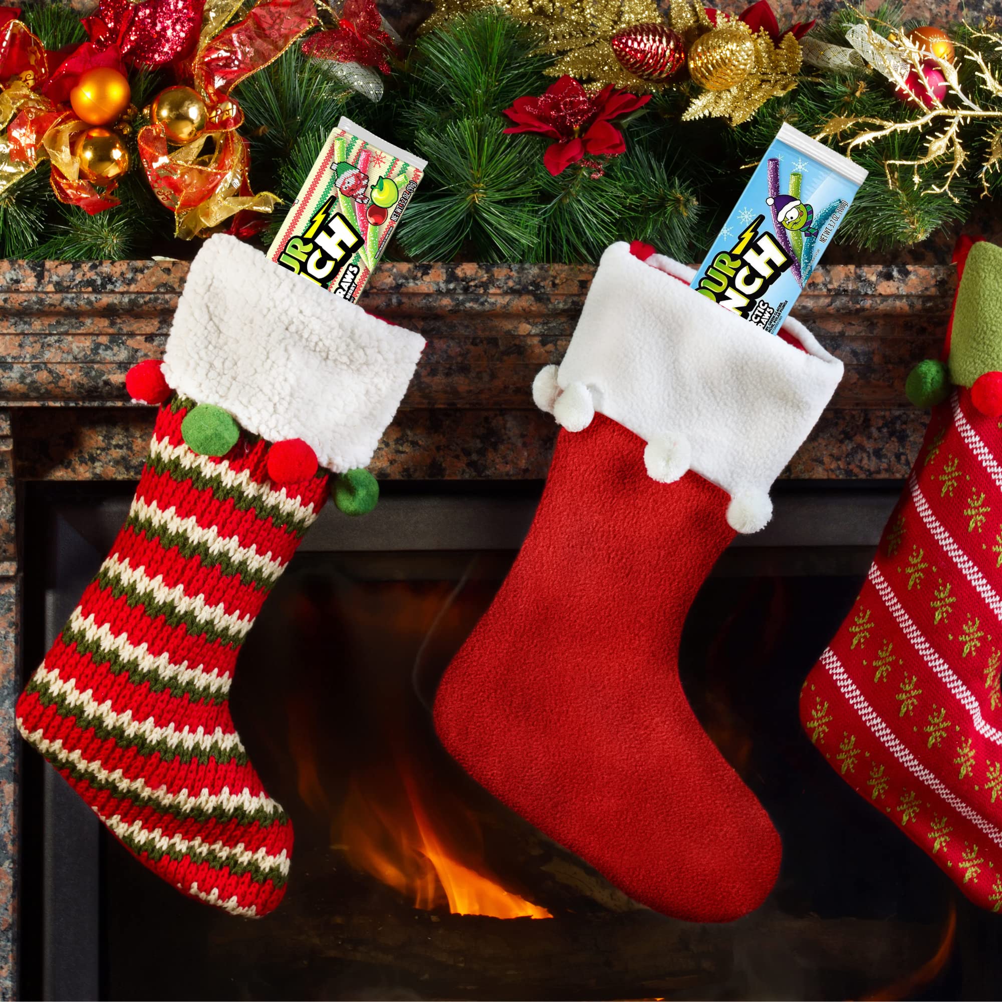 Snapklik.com : Arctic And Santa Straws Sour Candy, Assorted Flavored ...