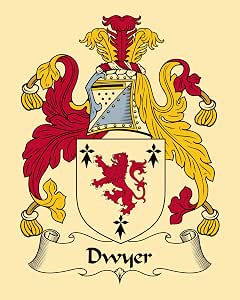 Amazon.com - Carpe Diem Designs Dwyer Coat of Arms/Dwyer Family Crest ...