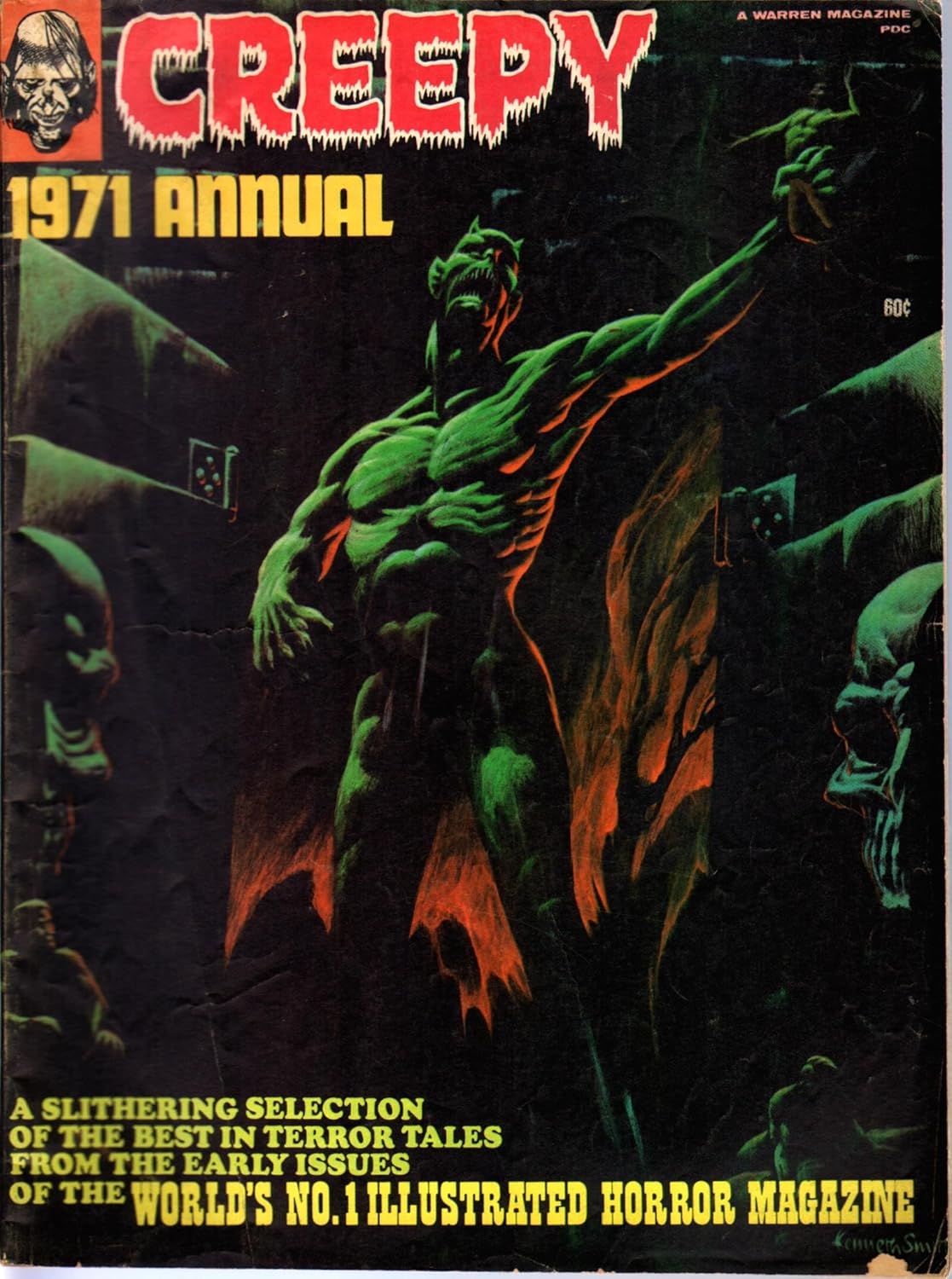 Creepy 1971 Annual Horror Magazine: Creepy: Amazon.com: Books