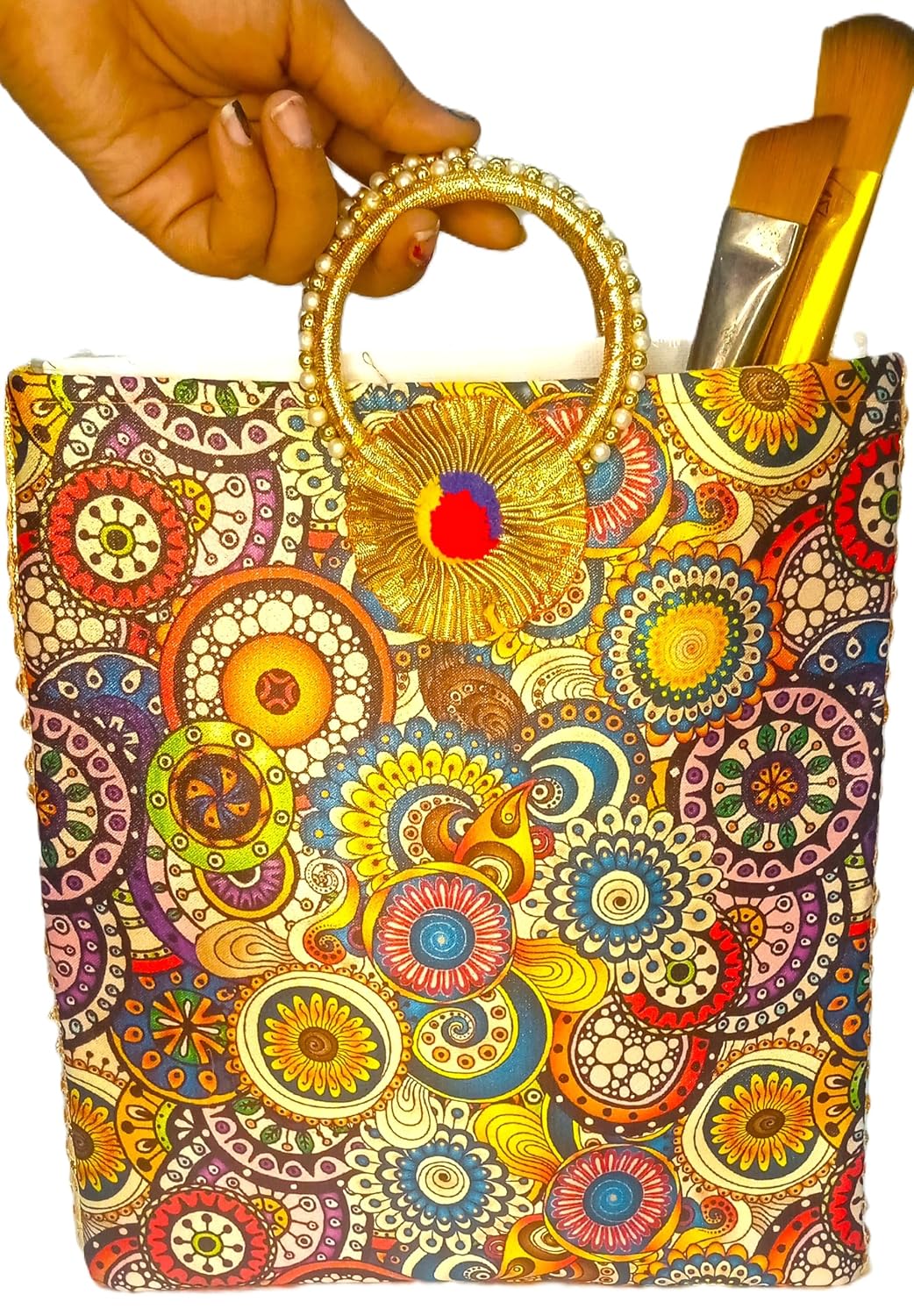 Buy Rangarang Creations hand bag for women, hand bag for lunch ...
