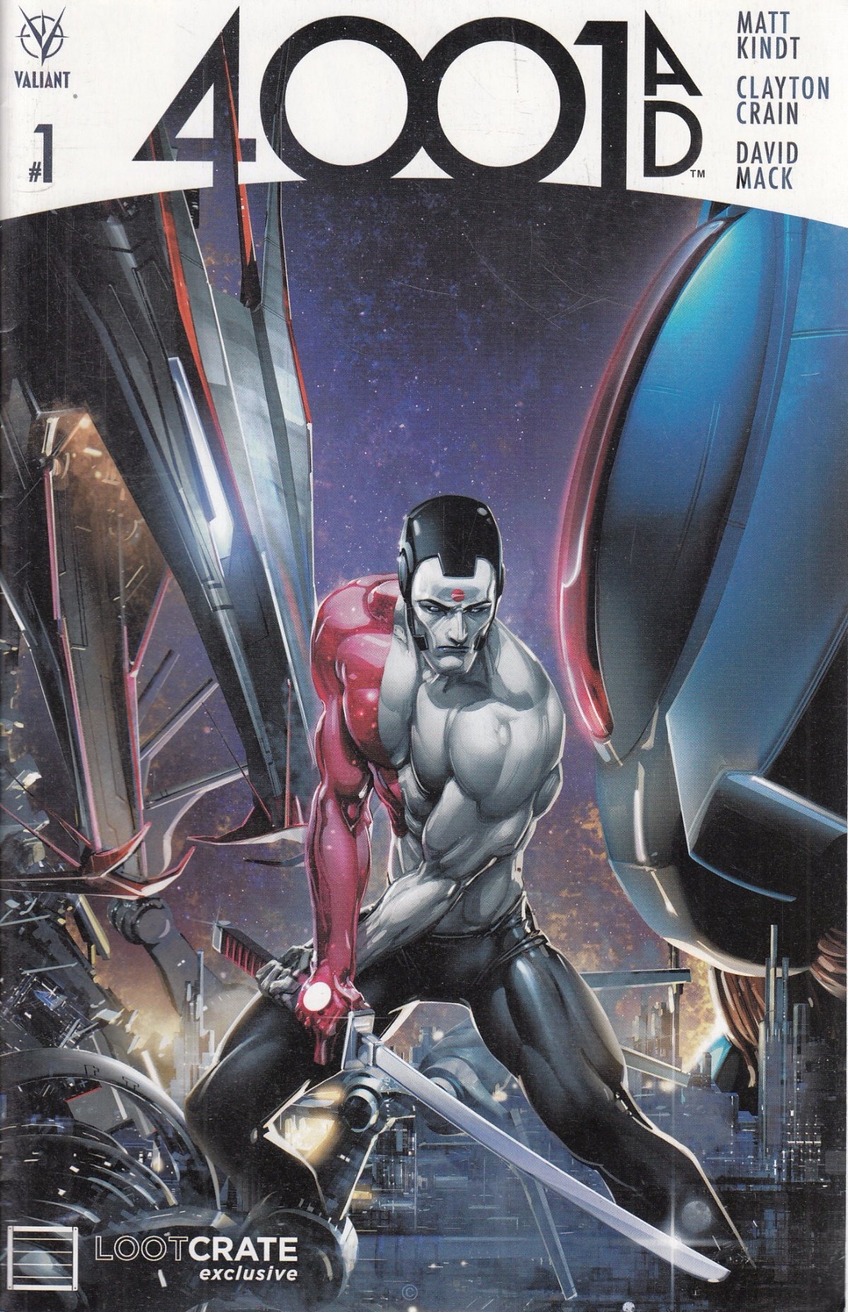 4001 AD #1 1:100 B&W Sook Variant: Matt Kindt: Amazon.com: Books