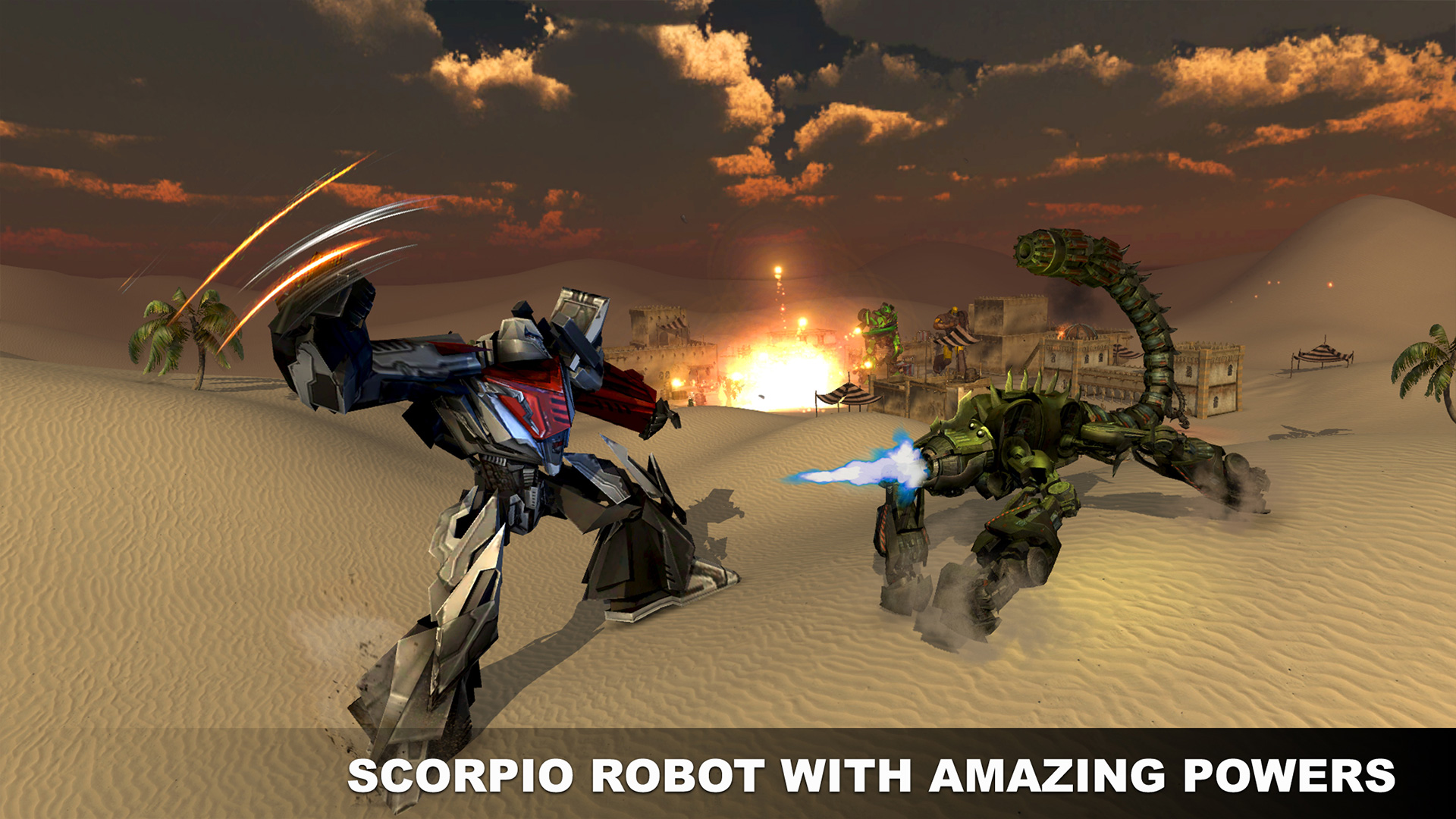 Scorpion Robot Transformation Game - Robot Shooting Games 2020 - App on ...