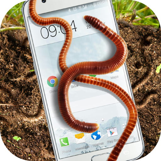 Earthworm in phone slimy joke - App on Amazon Appstore