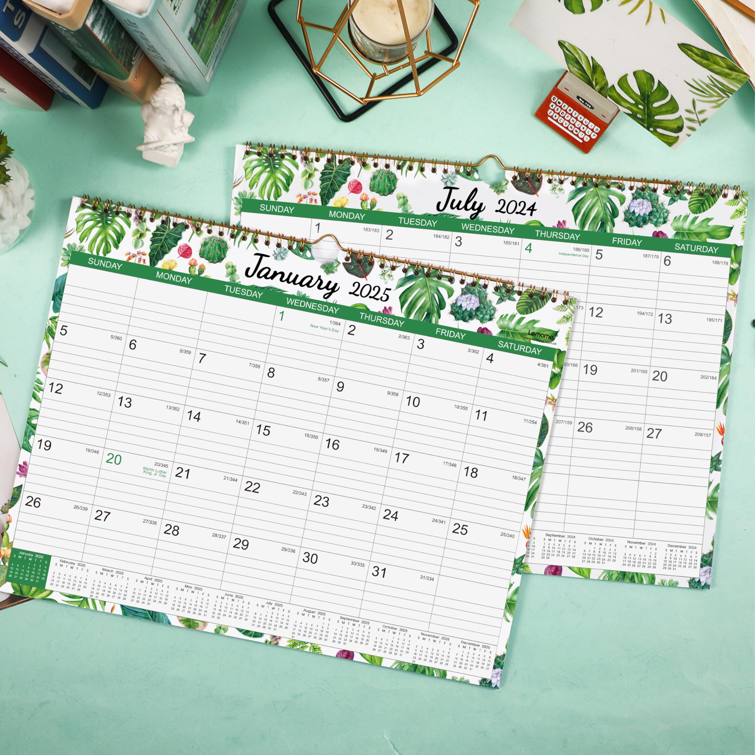 Snapklik.com : Calendar 2024-2025 - 2024-2025 Wall Calendar Covers 18 ...