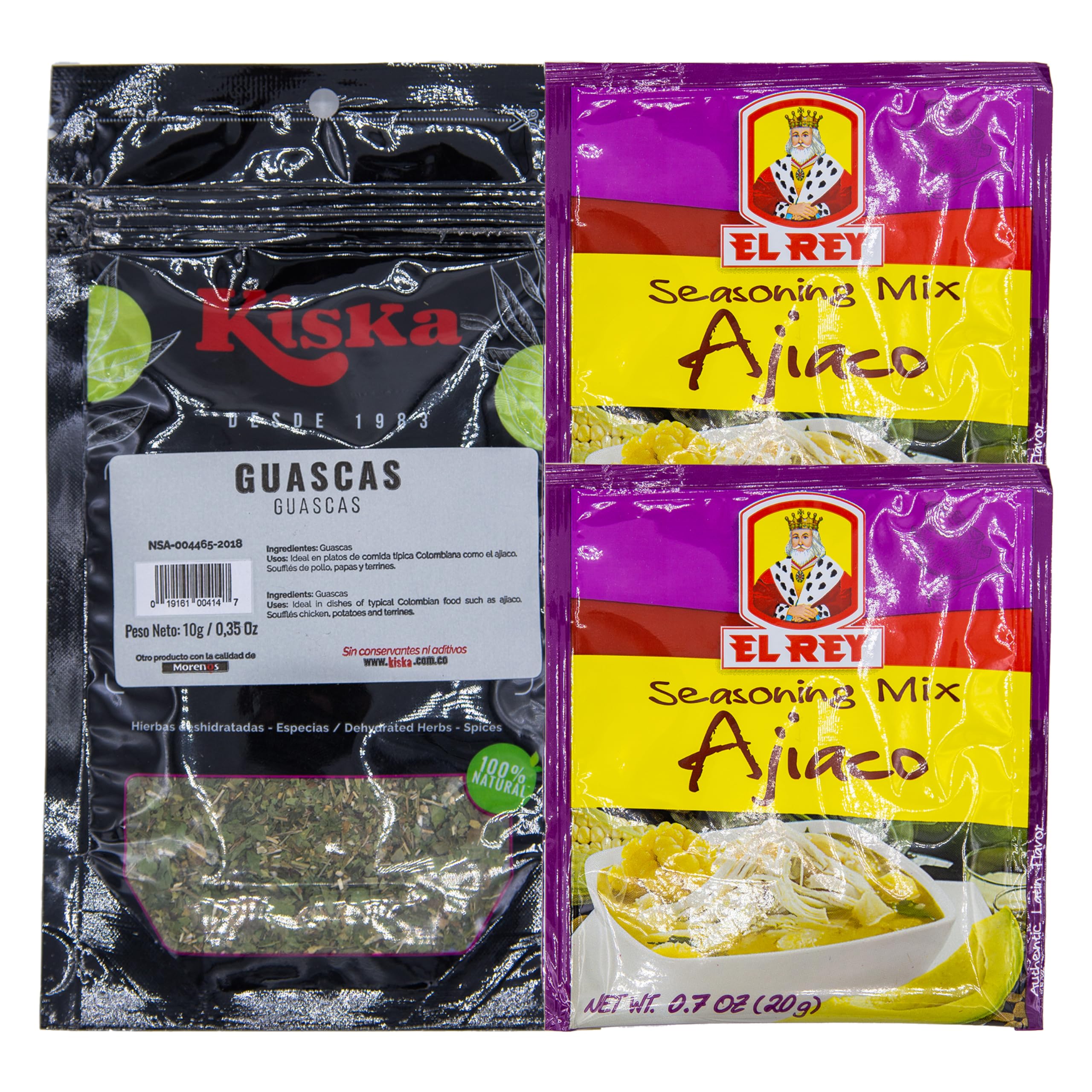 Amazon.com: DESPENSA COLOMBIANA Guascas and Ajiaco Bundle - Includes 1 ...