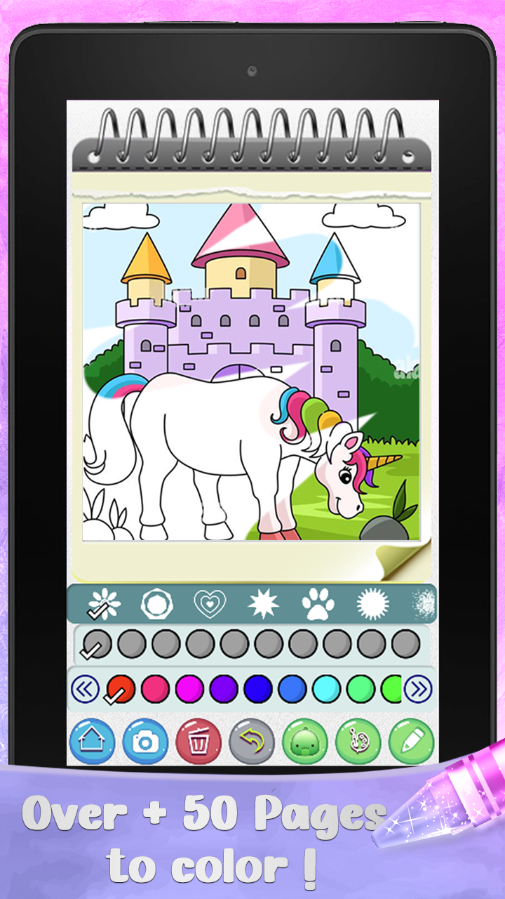 Castle Coloring Book: kingdom Castle Coloring Page Game - App on Amazon ...