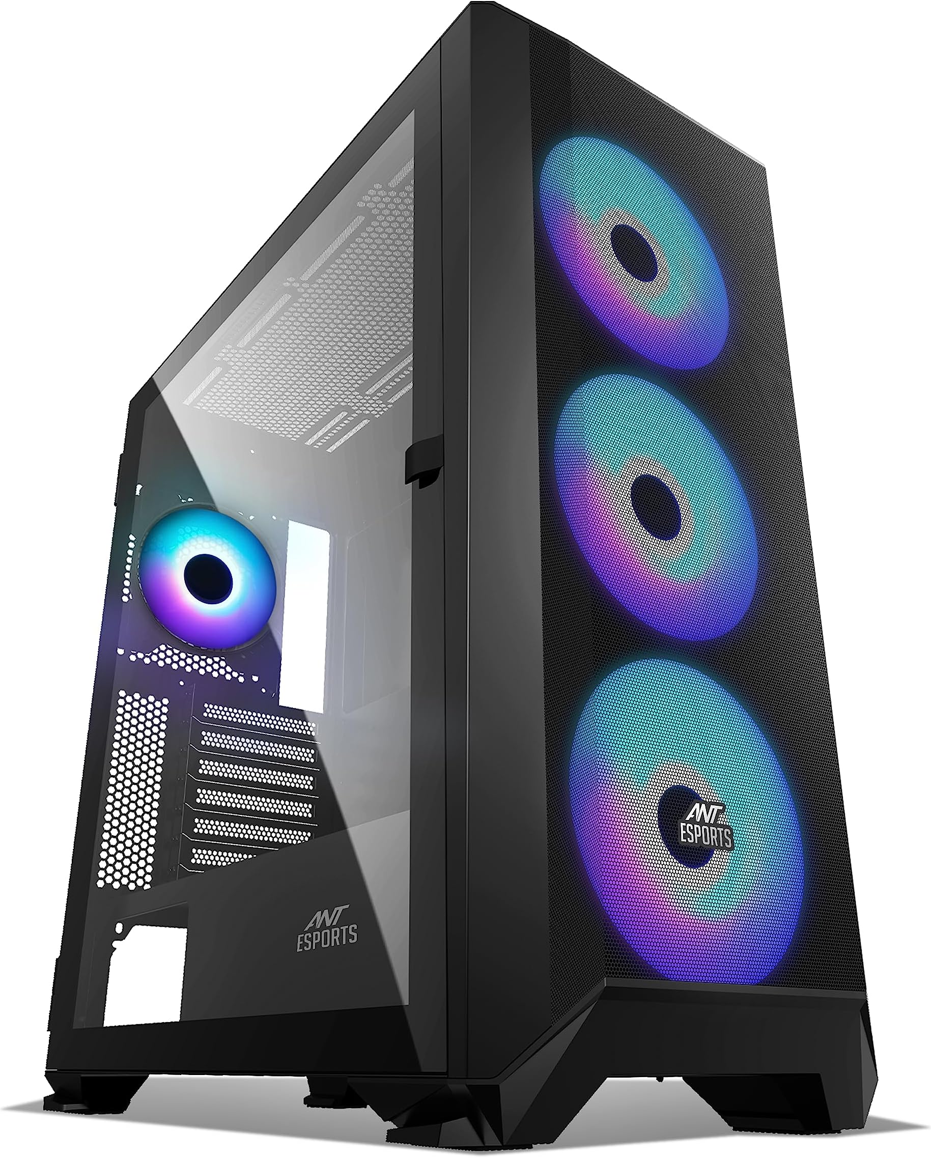 Amazon.in: Buy Ant Esports ICE-110 Mid-Tower Computer Case/Gaming ...