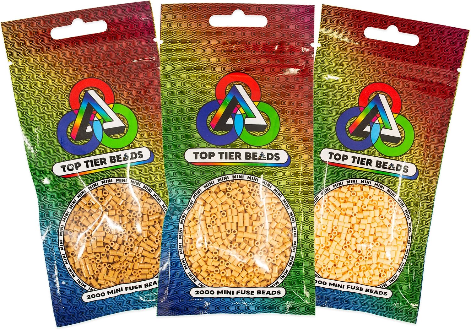 Amazon.com: Mini Top Tier Fuse Beads 3-Pack | Mini Clay, Deer, and Pale ...