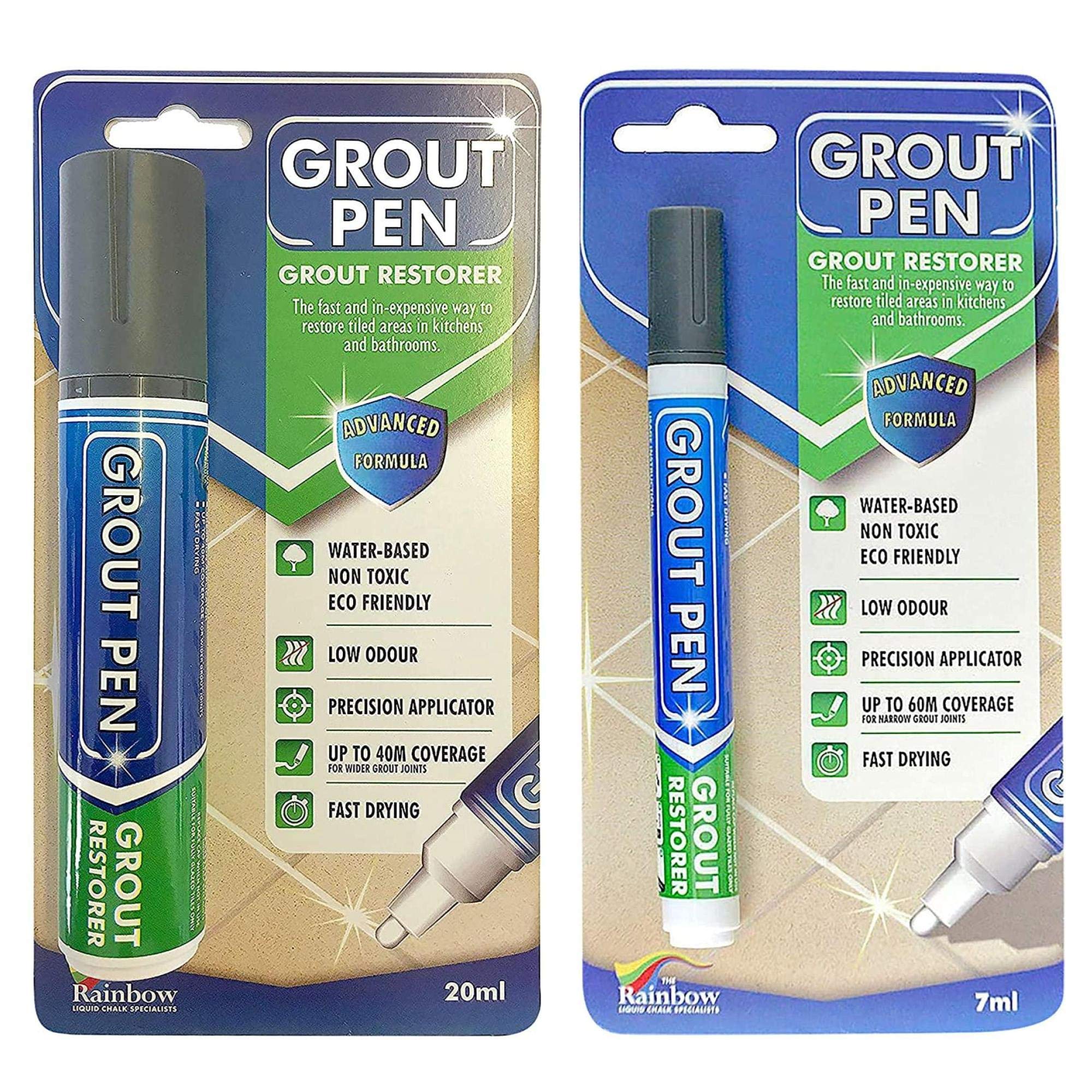 Buy Grout Pen Tile Paint Marker: Waterproof Grout Colorant and Sealer ...