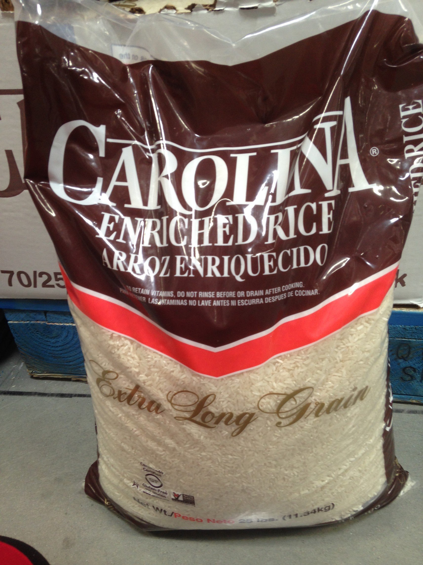 Amazon.com : Carolina long grain rice 25 LB : Grocery & Gourmet Food